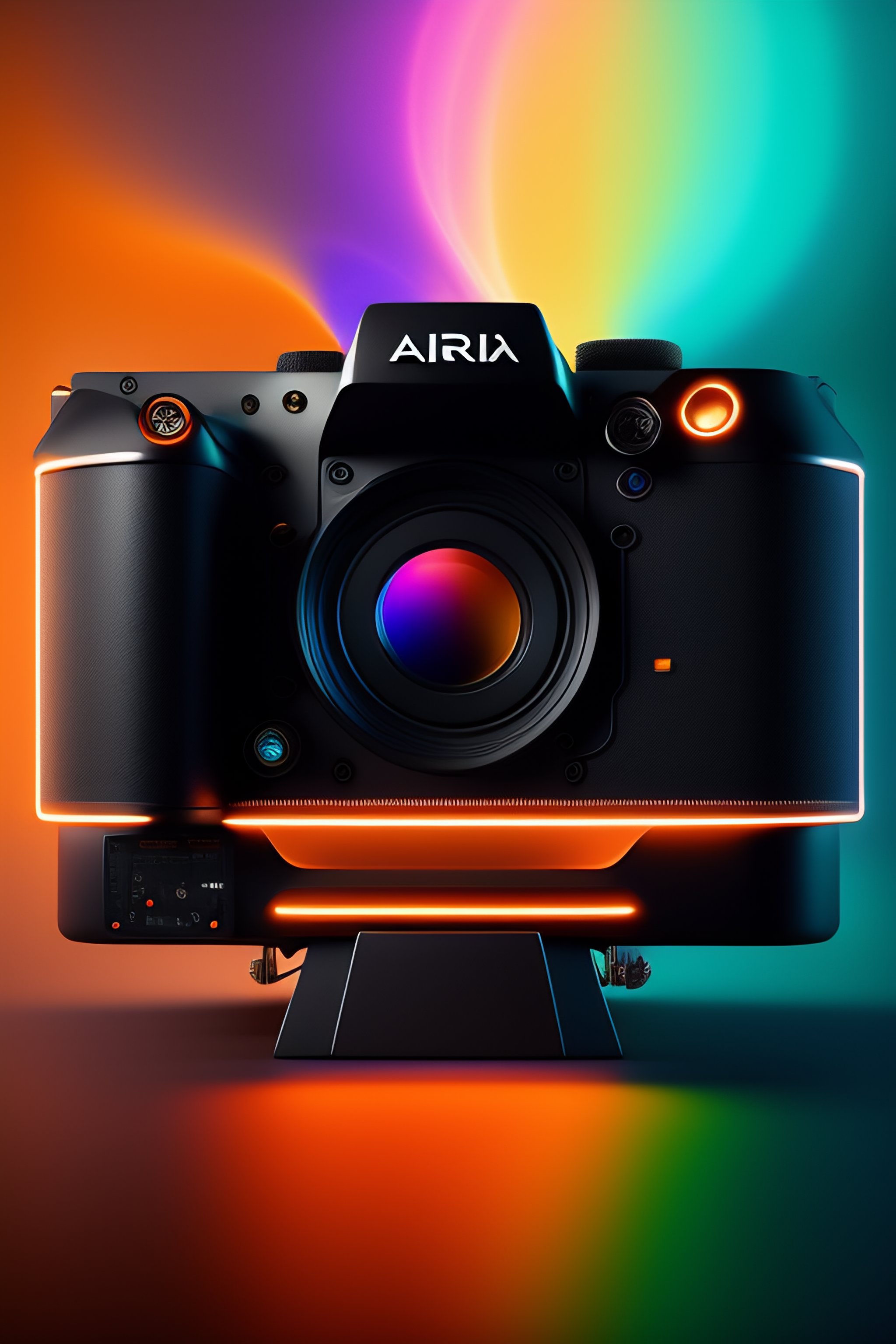 Lexica - Hyper realistic image of a Arri Alexa cinema camera surrounded ...