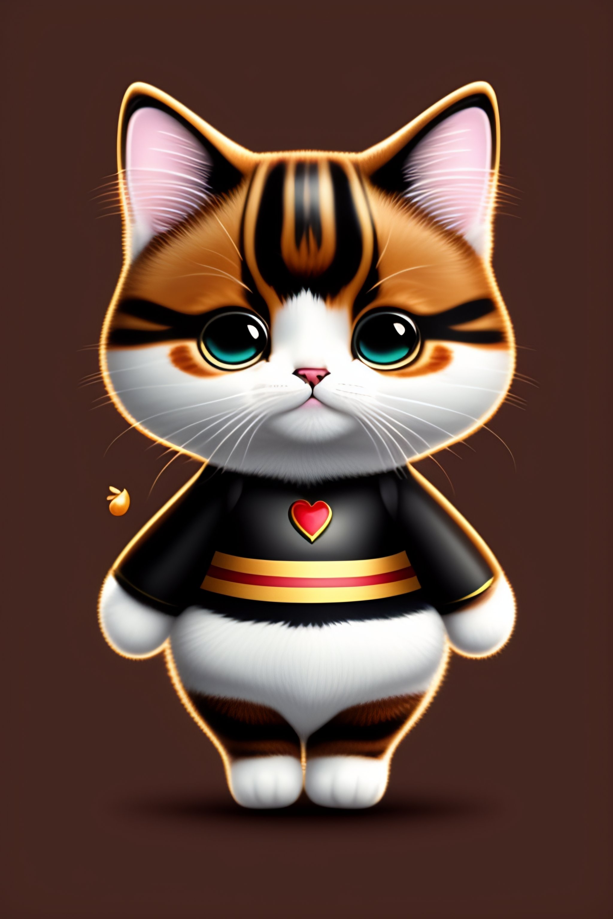 Lexica - Cute chibi cat dancing