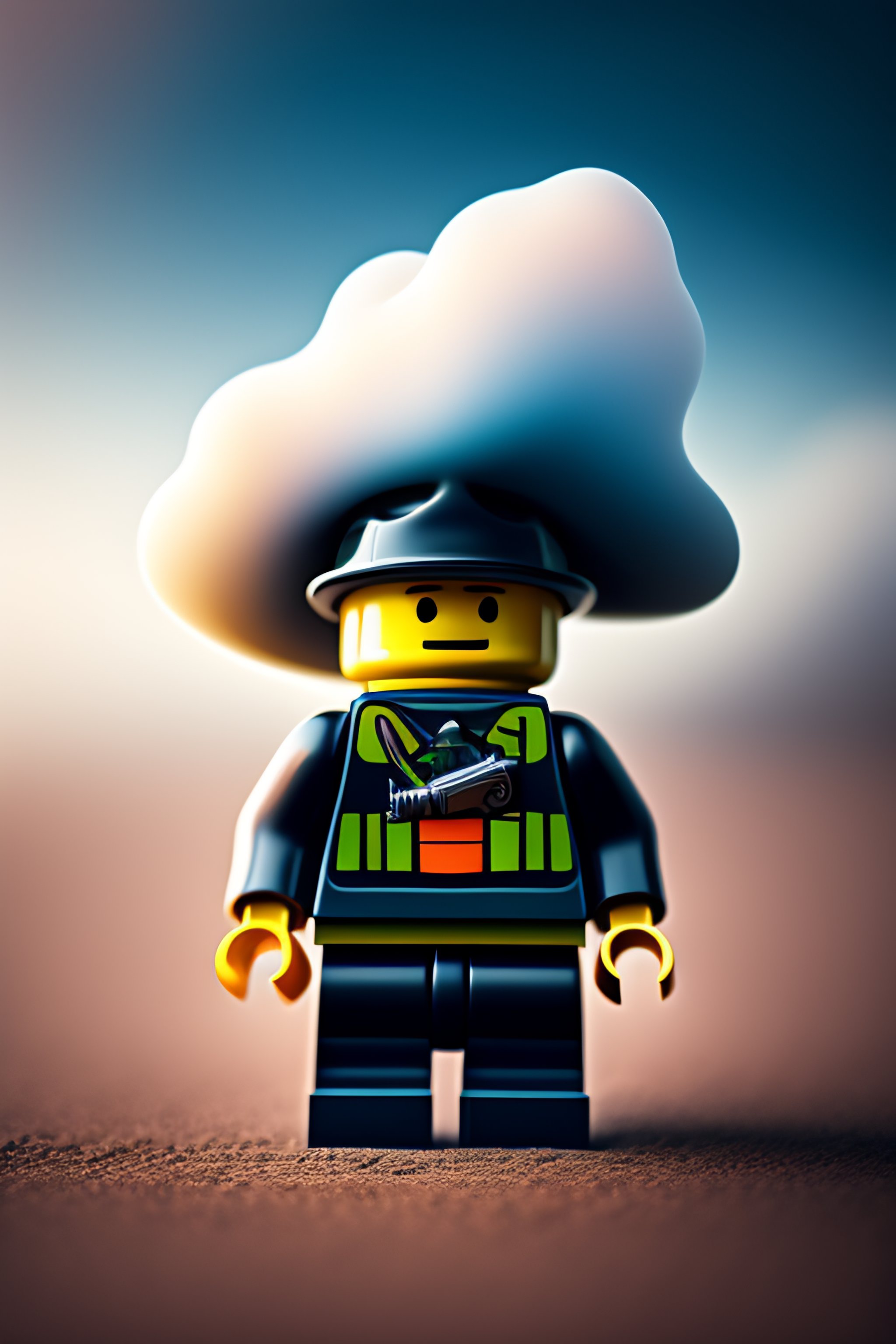 Lexica - Vape, child, 4k, realistic, lego