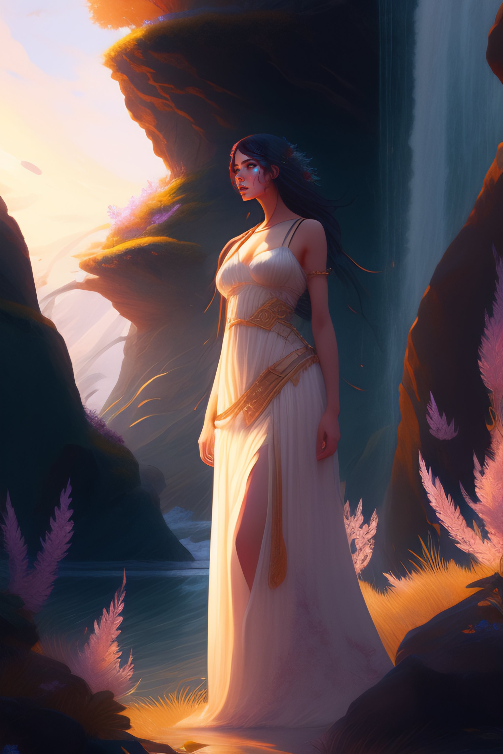 Lexica - Highly detailed full body of Eurydice Greek mythology, stephen ...