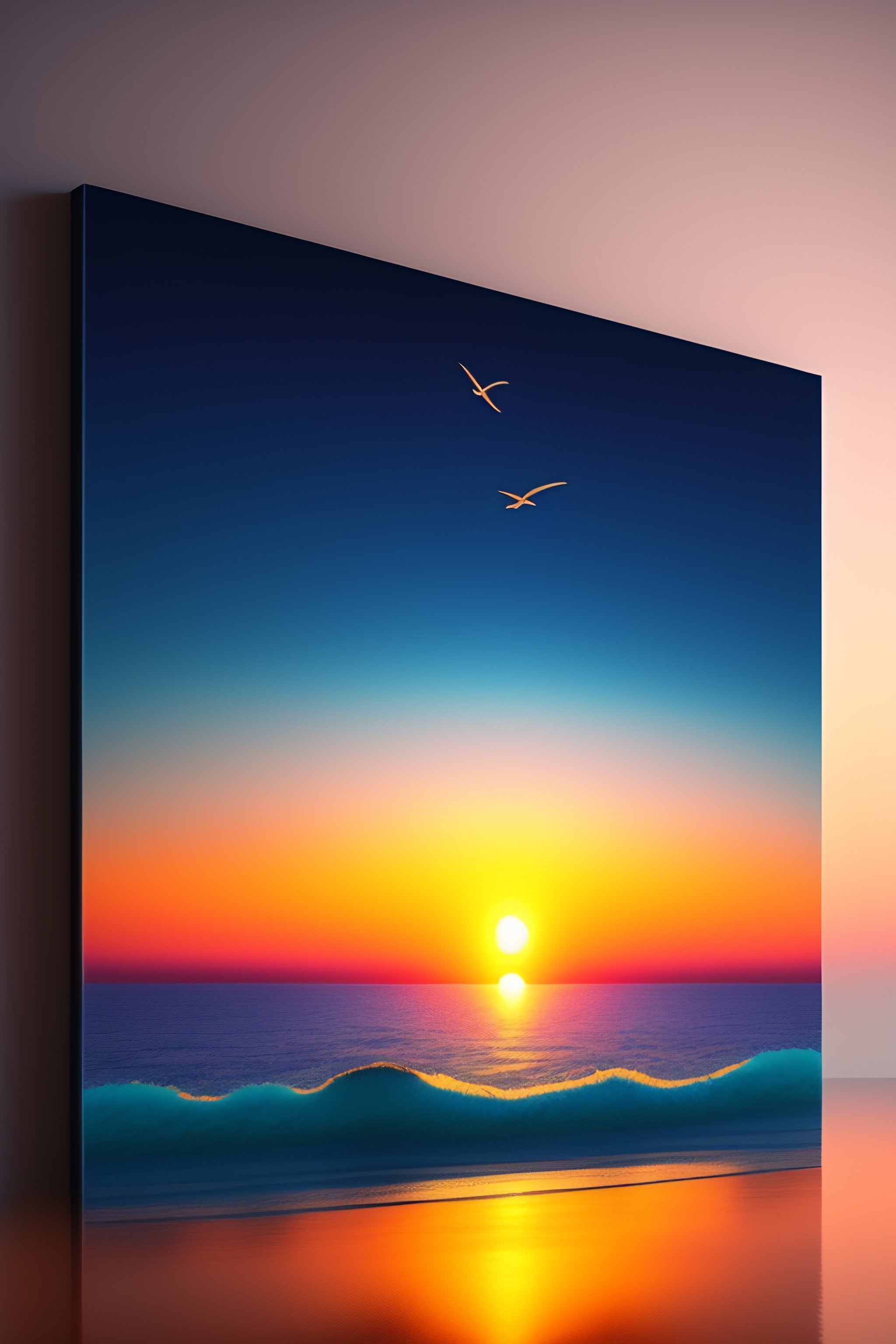 Lexica - Lots of boats, sunset in background, realistic, blue sea, 8k ...