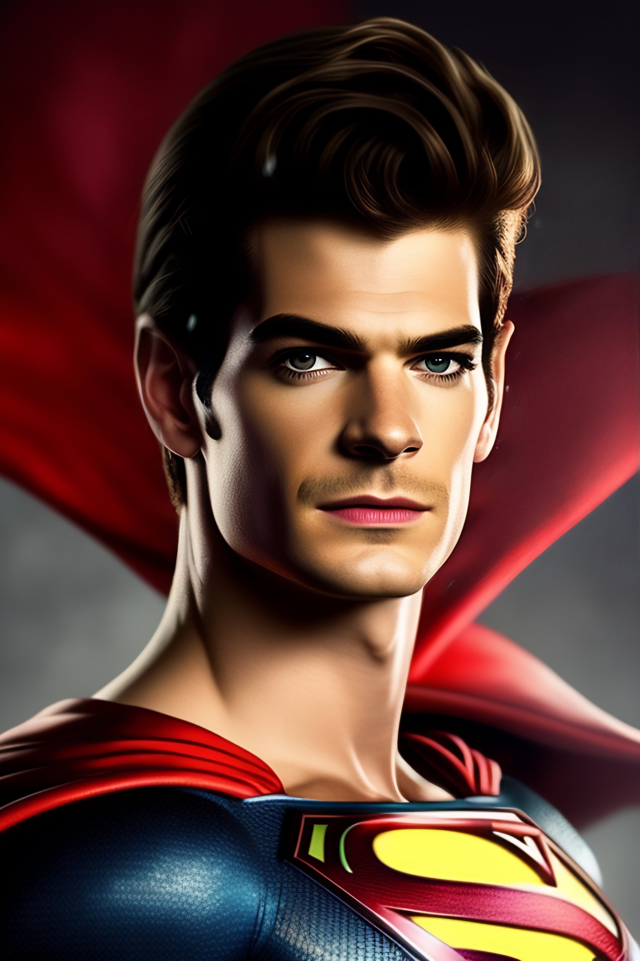 Lexica - Andrew Garfield como superman