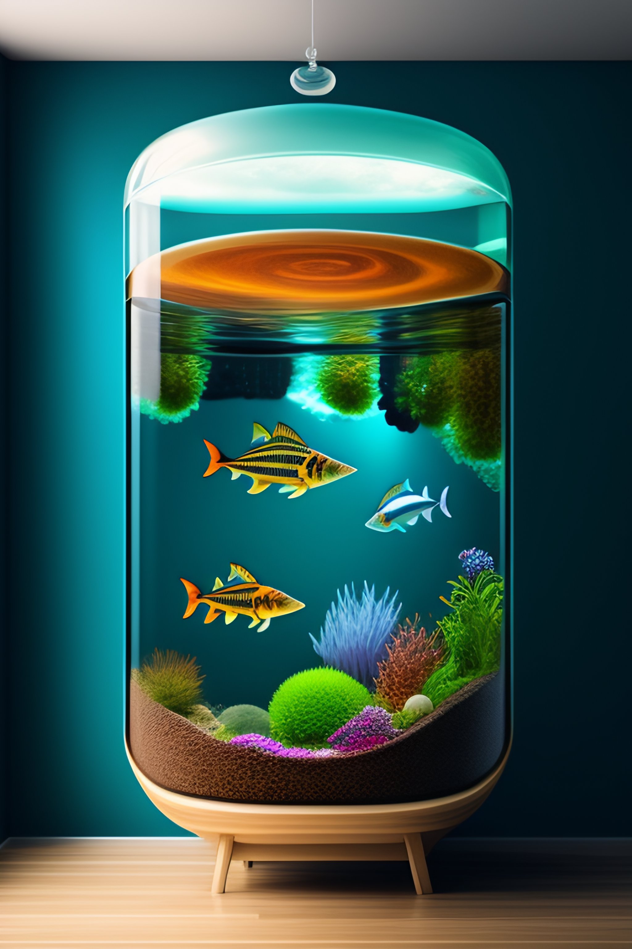 Lexica - Surreal art aquarium