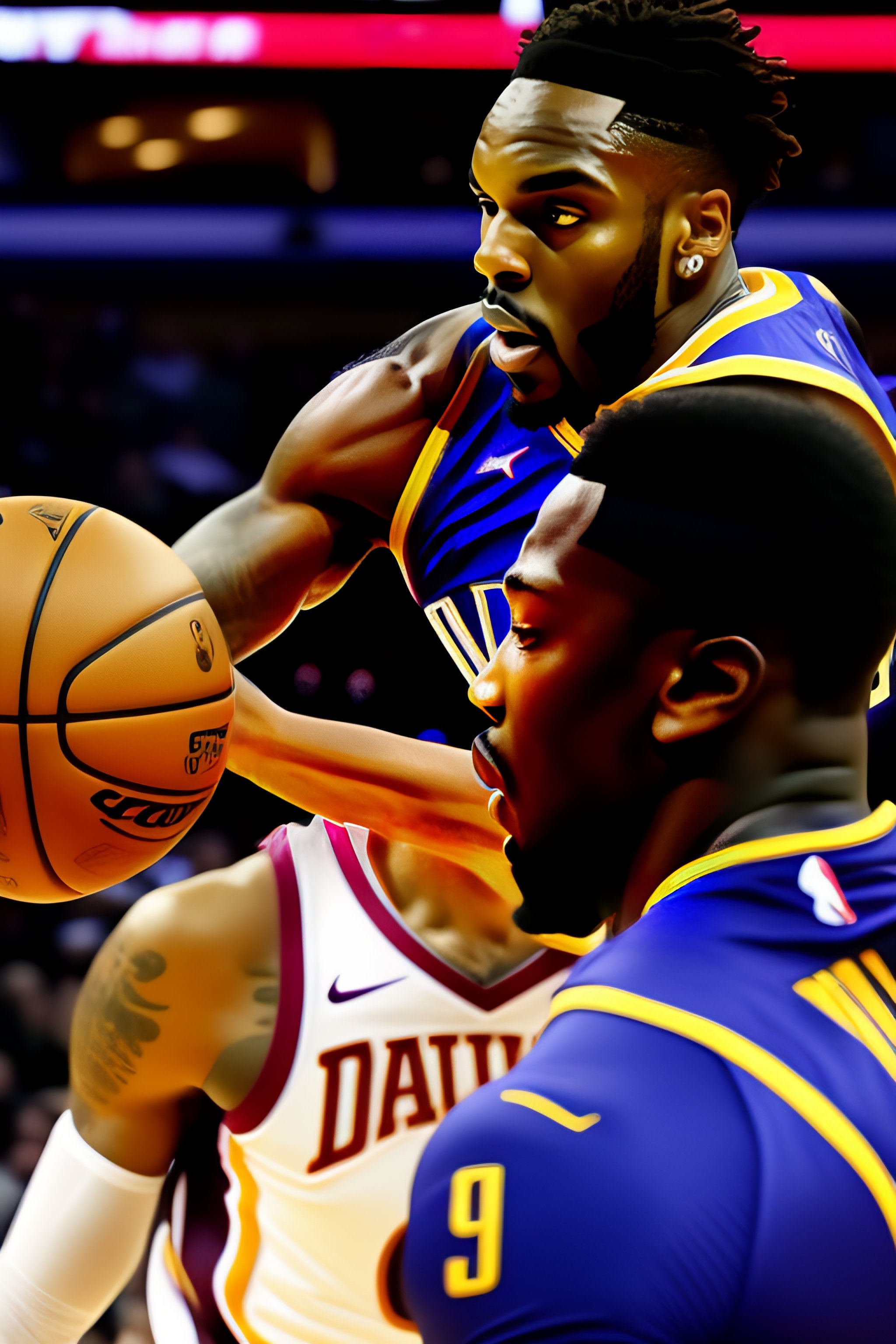 Lexica - Voloptuous Chantal Janzen held by Tarik Black