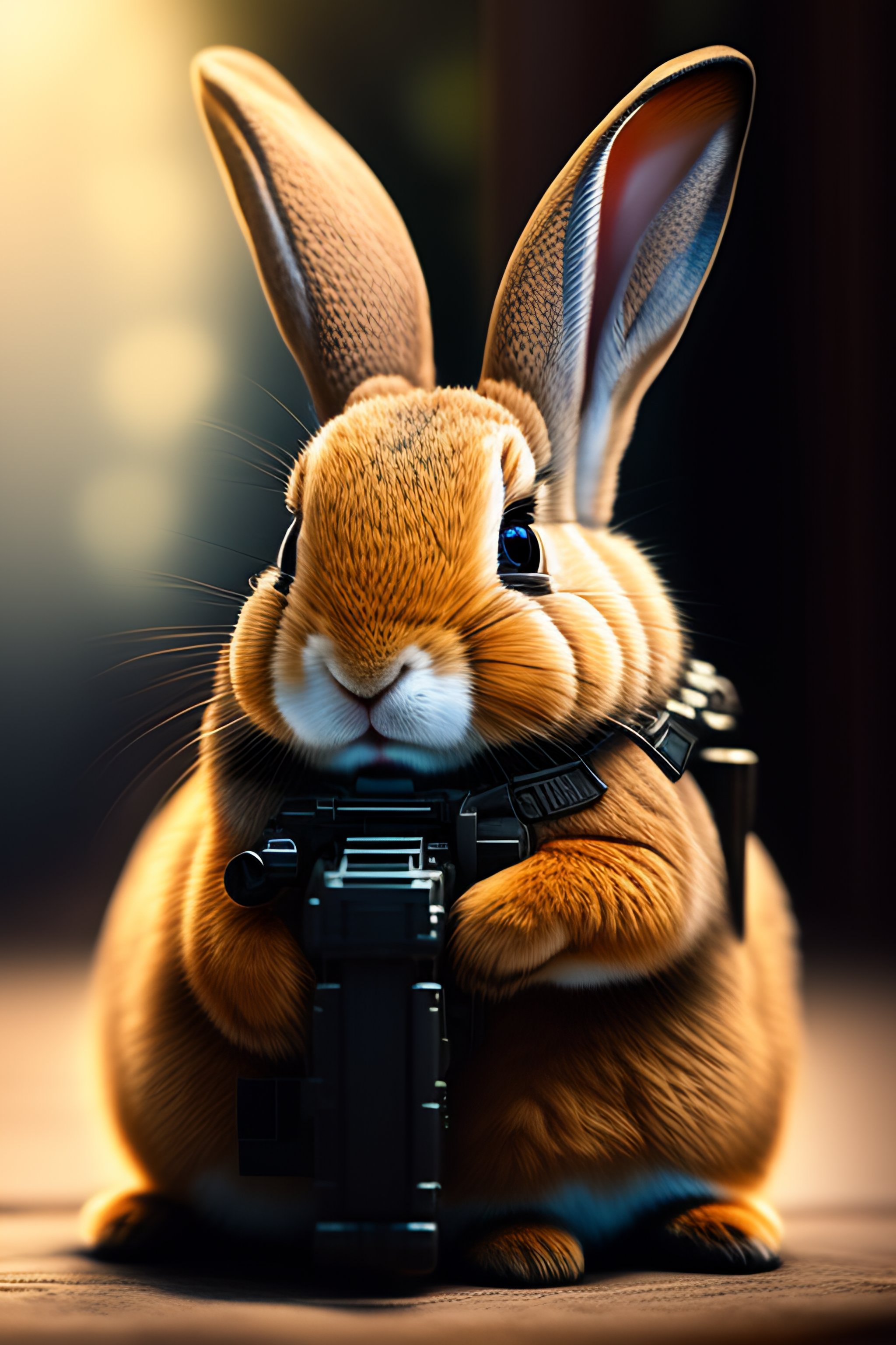Lexica - Bad rabbit with a machine gun