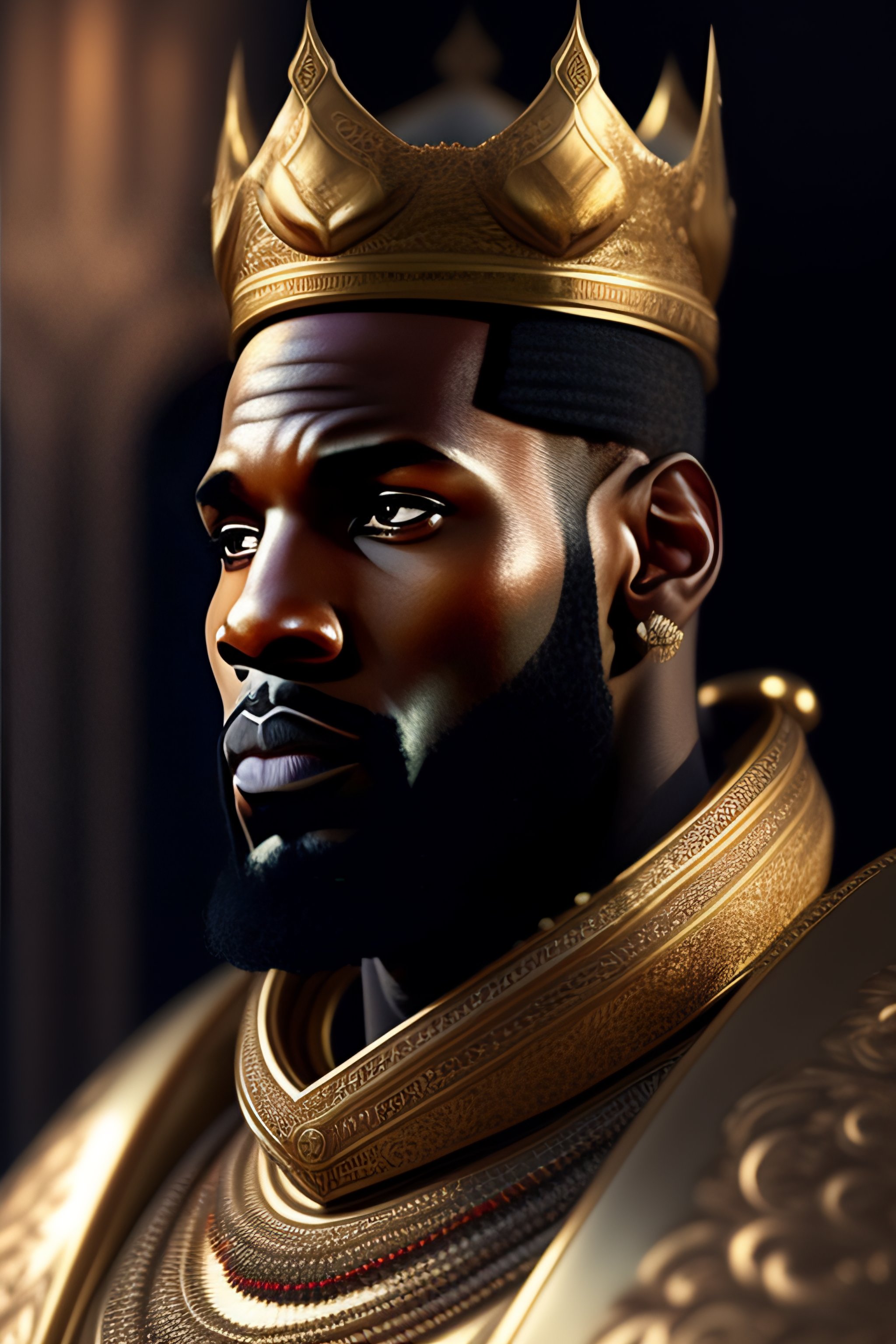 Lexica - Wide angle shot, full-body!!!! of a beautiful!!!! lebron james ...