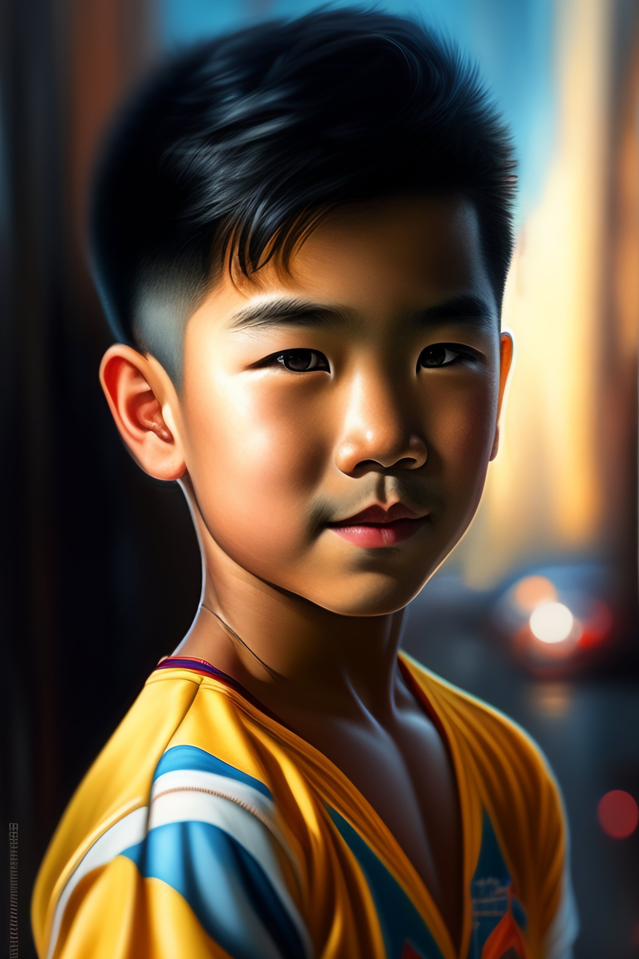 Lexica - Photo of a gorgeous young filipino boy in the style of stefan ...