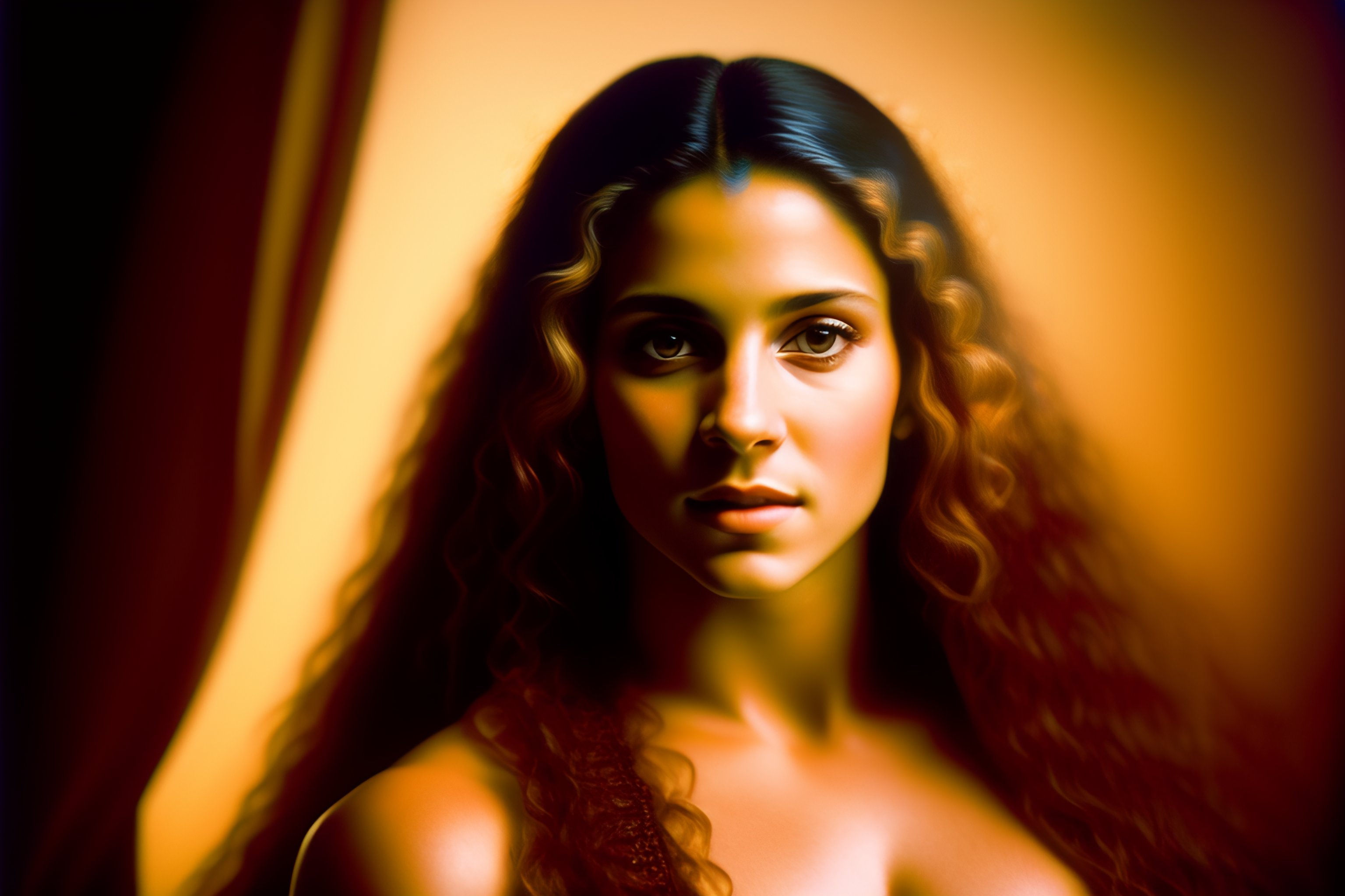 Lexica - Leonardo Da Vinci style painting of Shakira, dramatic lighting, ultra-detailed ...