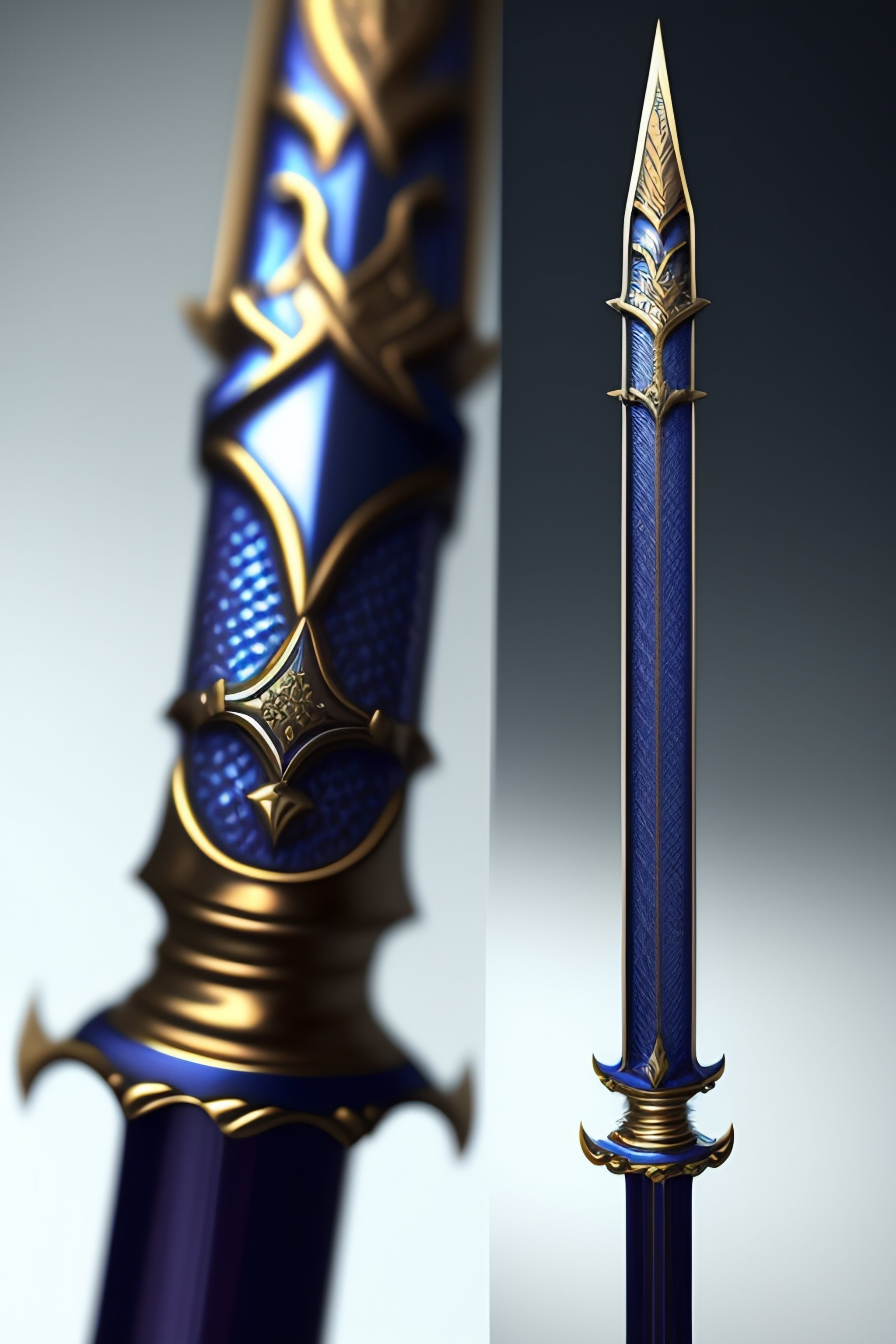 Lexica - Badass fantasy sword, photorealistic
