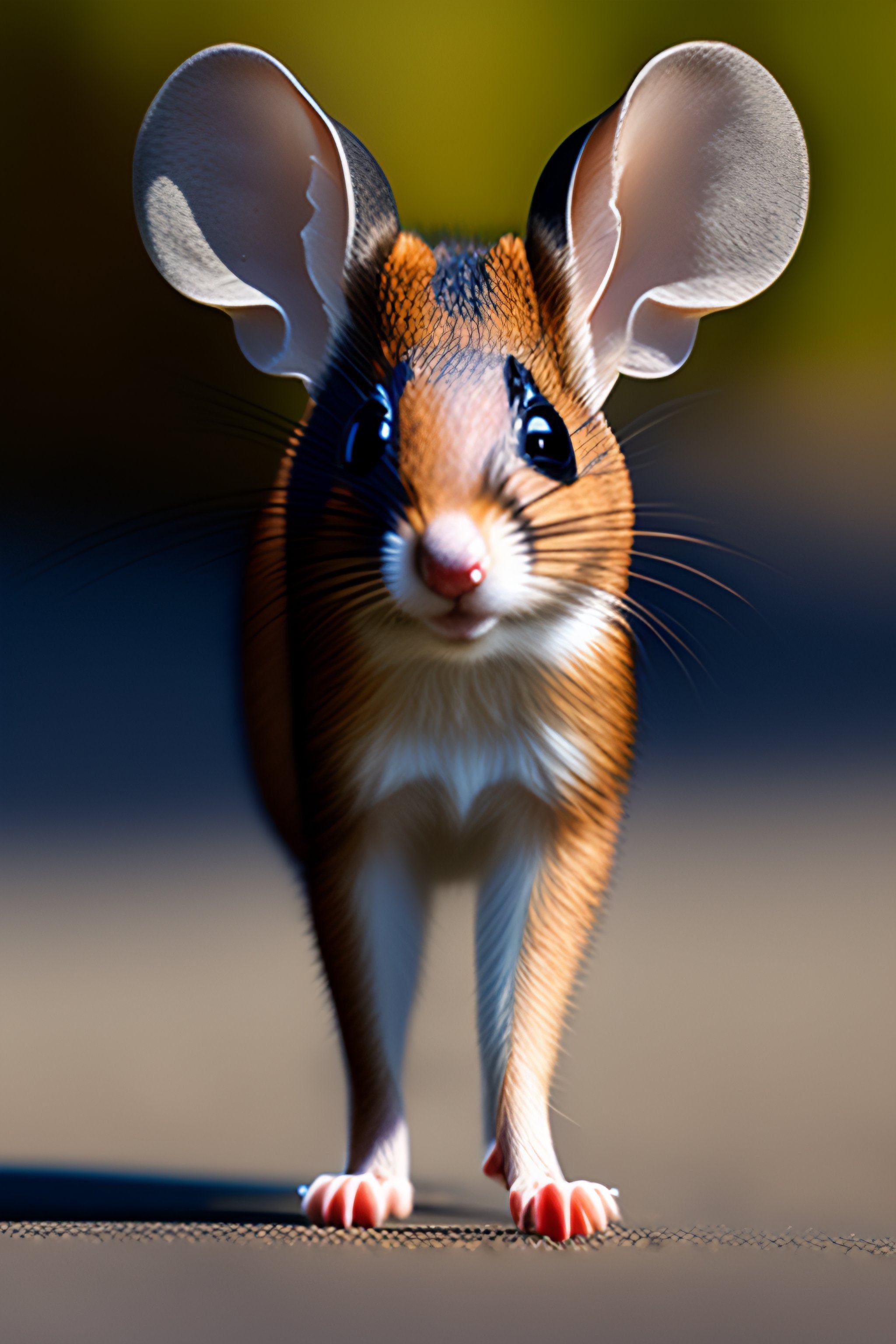 Lexica - A furry mouse with deer legs