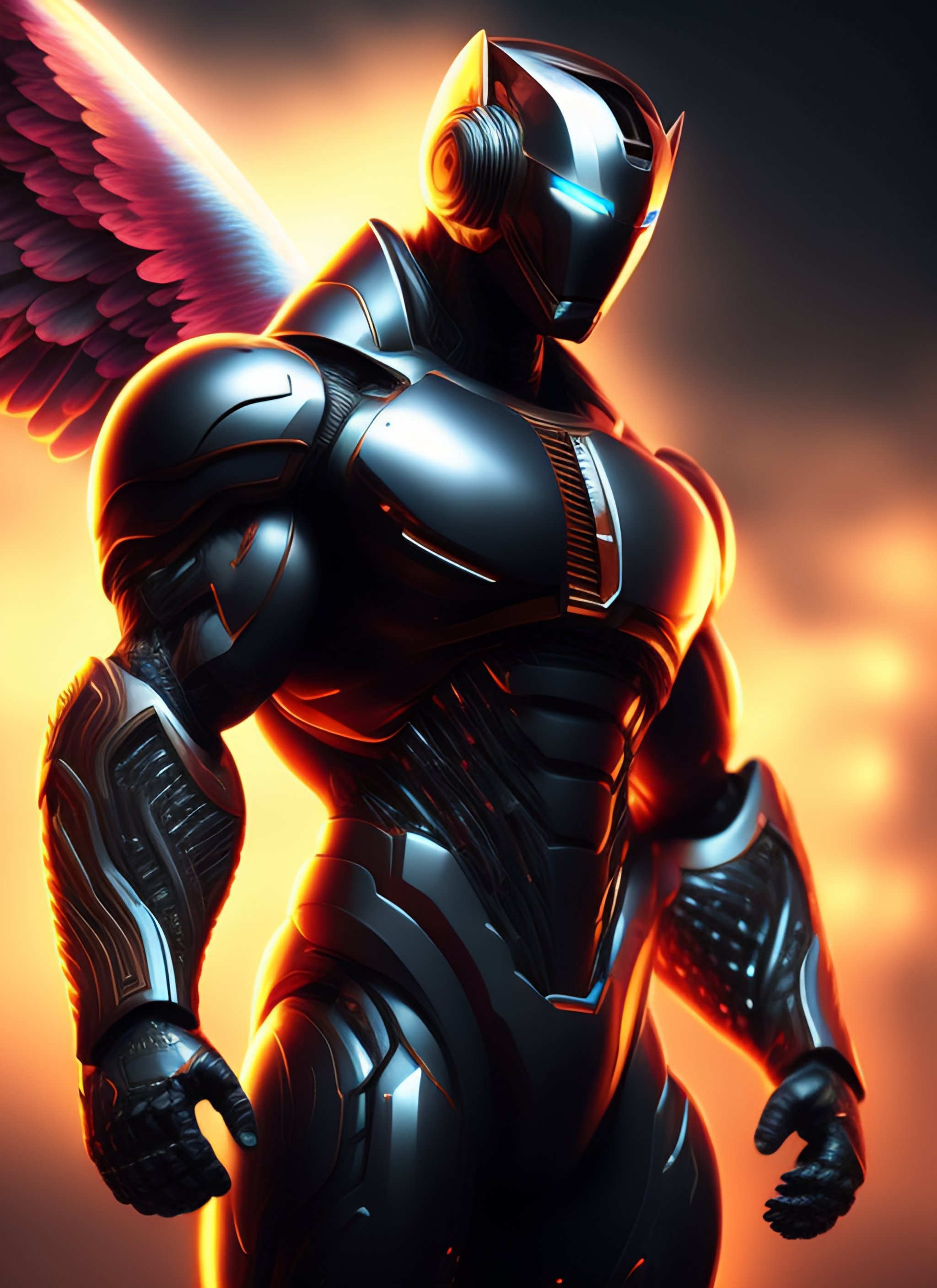 Lexica - Robot,muscle fibers,angel