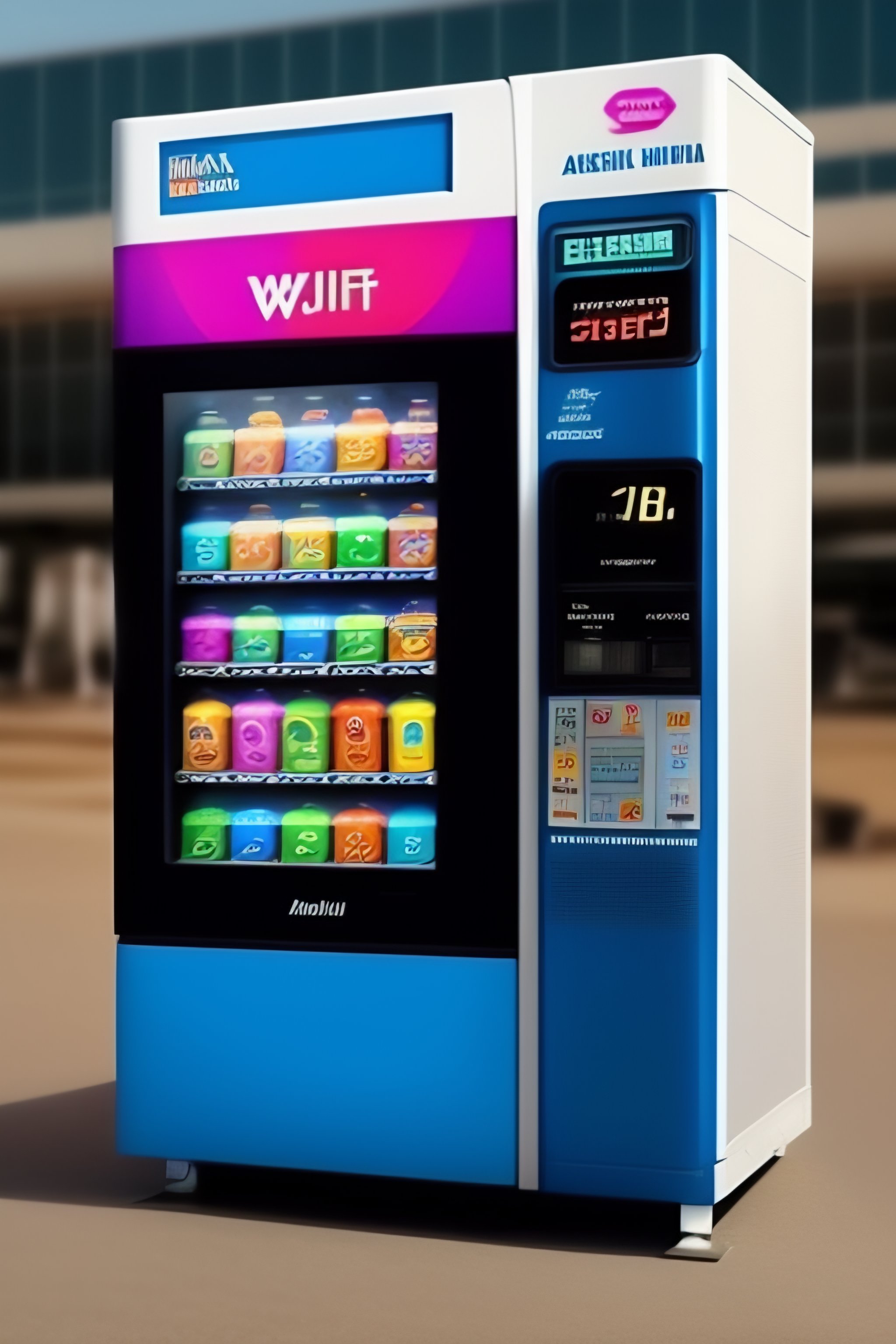 Lexica - Waifu vending machine
