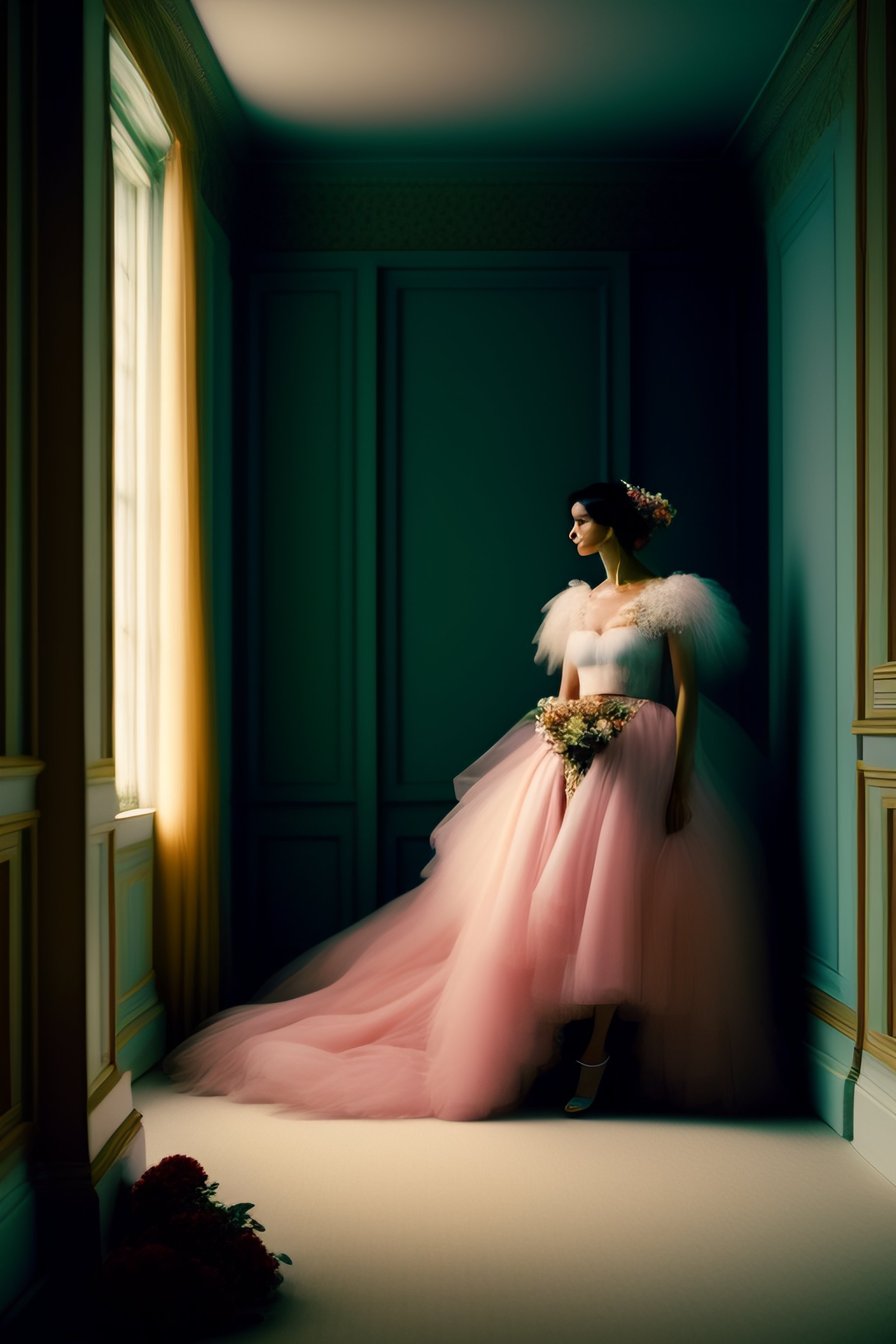 Lexica - Portrait photography by tim walker of a beautiful woman in ...