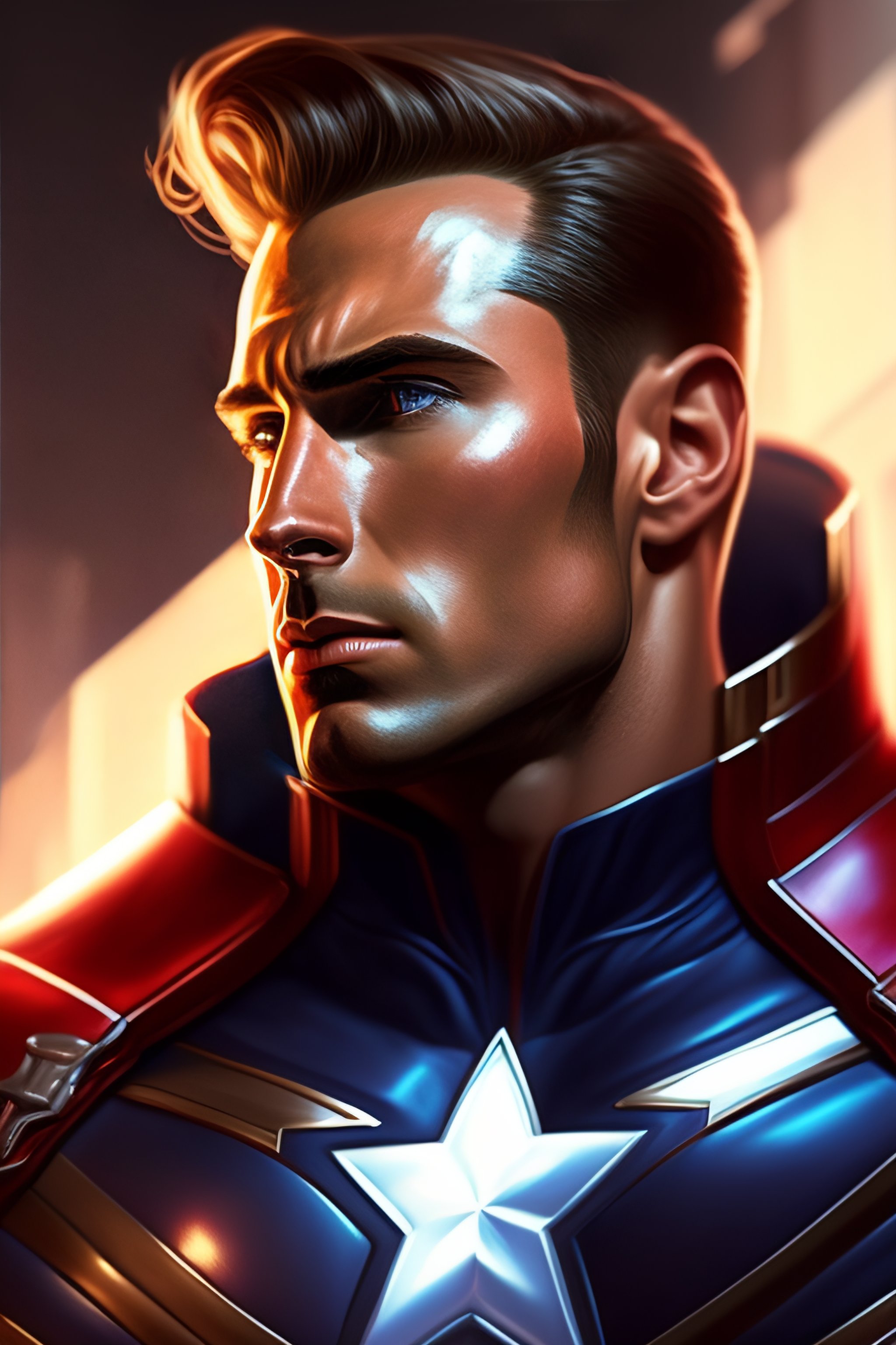 Lexica - Super muscular Chris evans as captain america, marvel ...