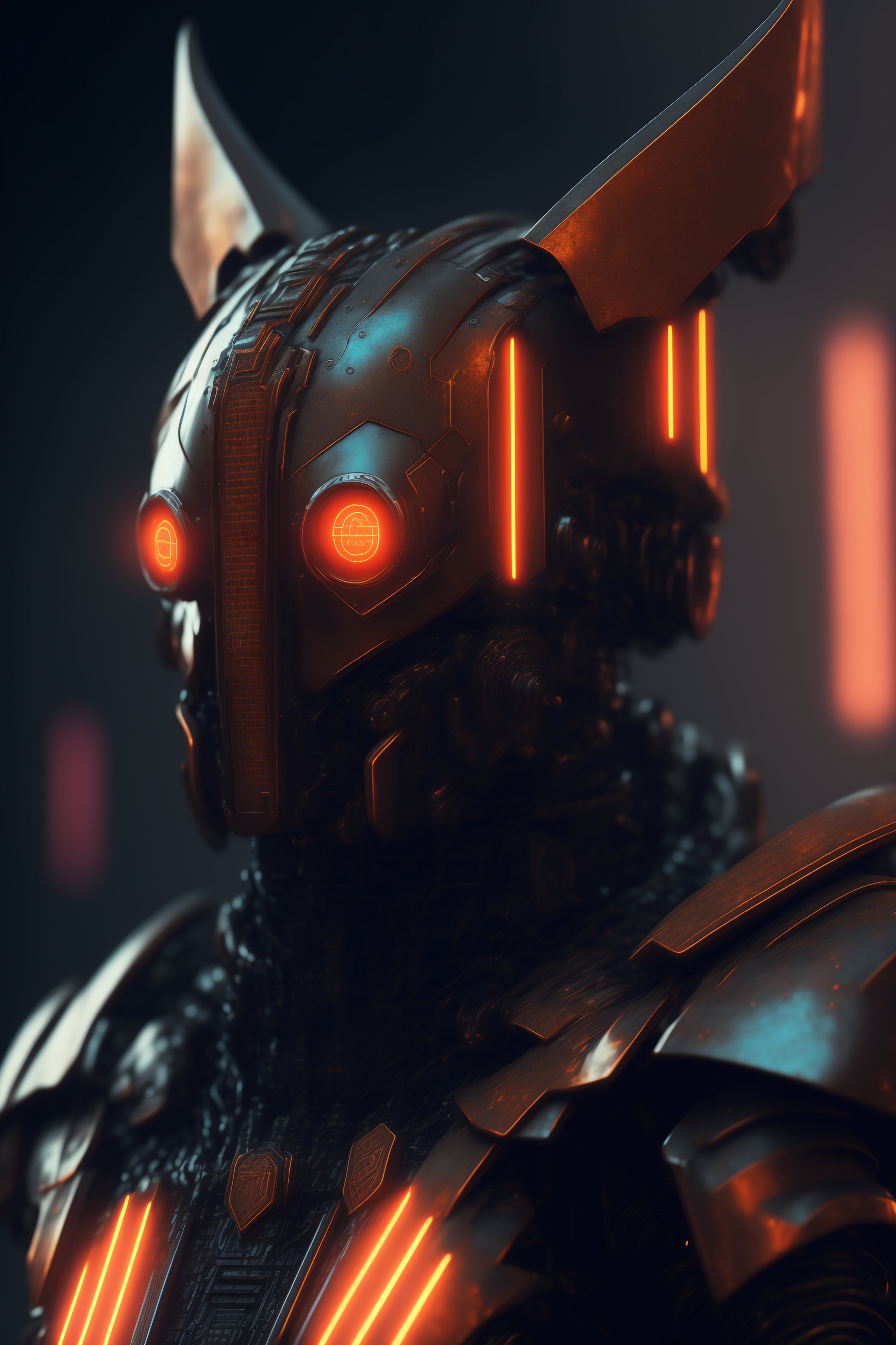 Lexica - Portrait of a rusian evil cyberpunk robot made of rusty clocks ...