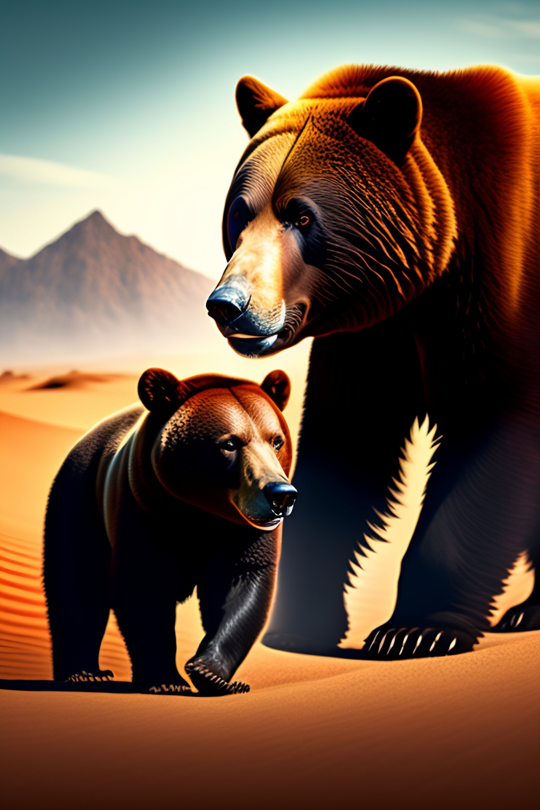 Angry Grizzly Bear Wallpaper