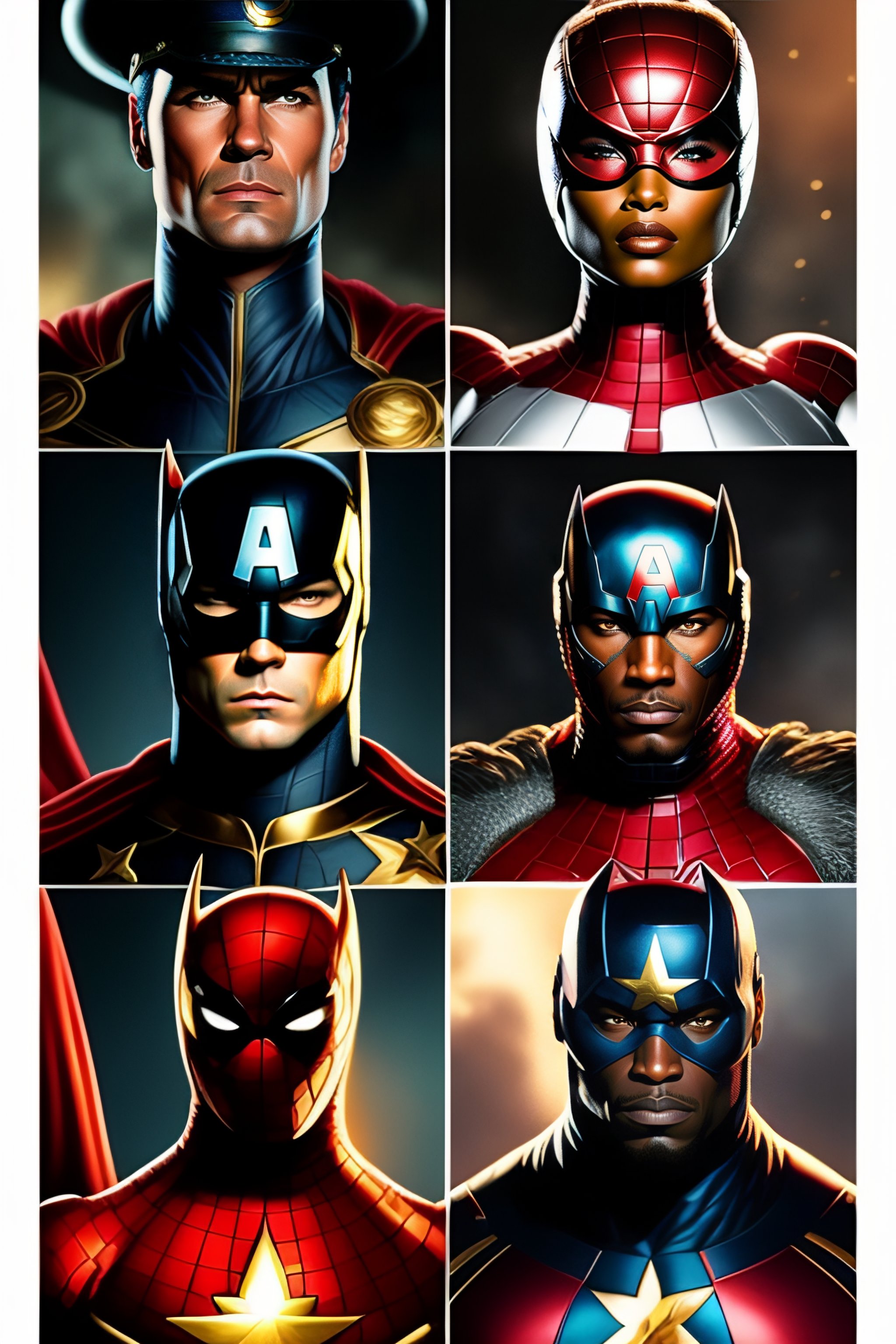 Lexica - Marvel characters