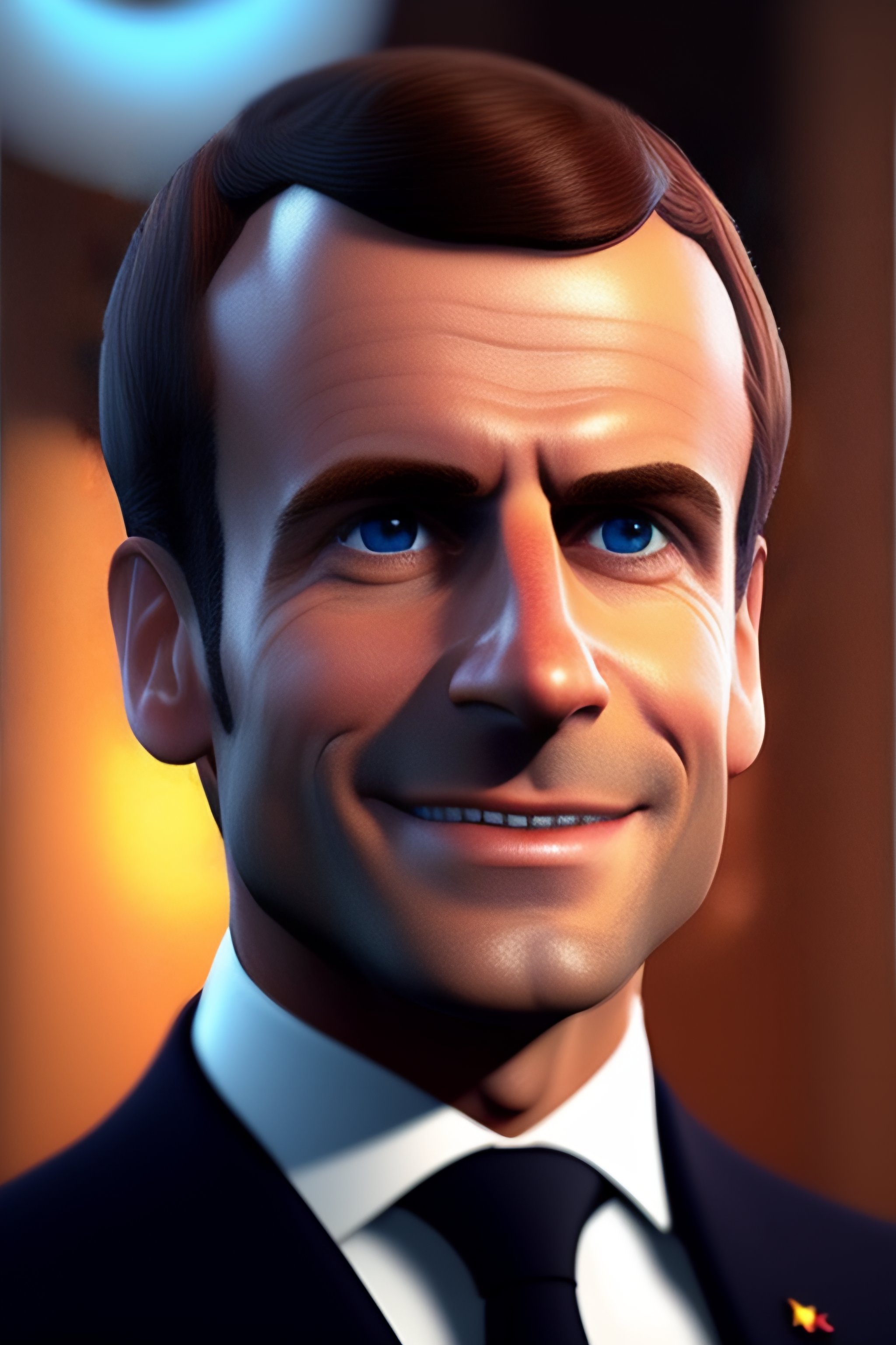 Lexica - Emmanuel Macron as a pixar disney character from up 2 0 0 9 ...