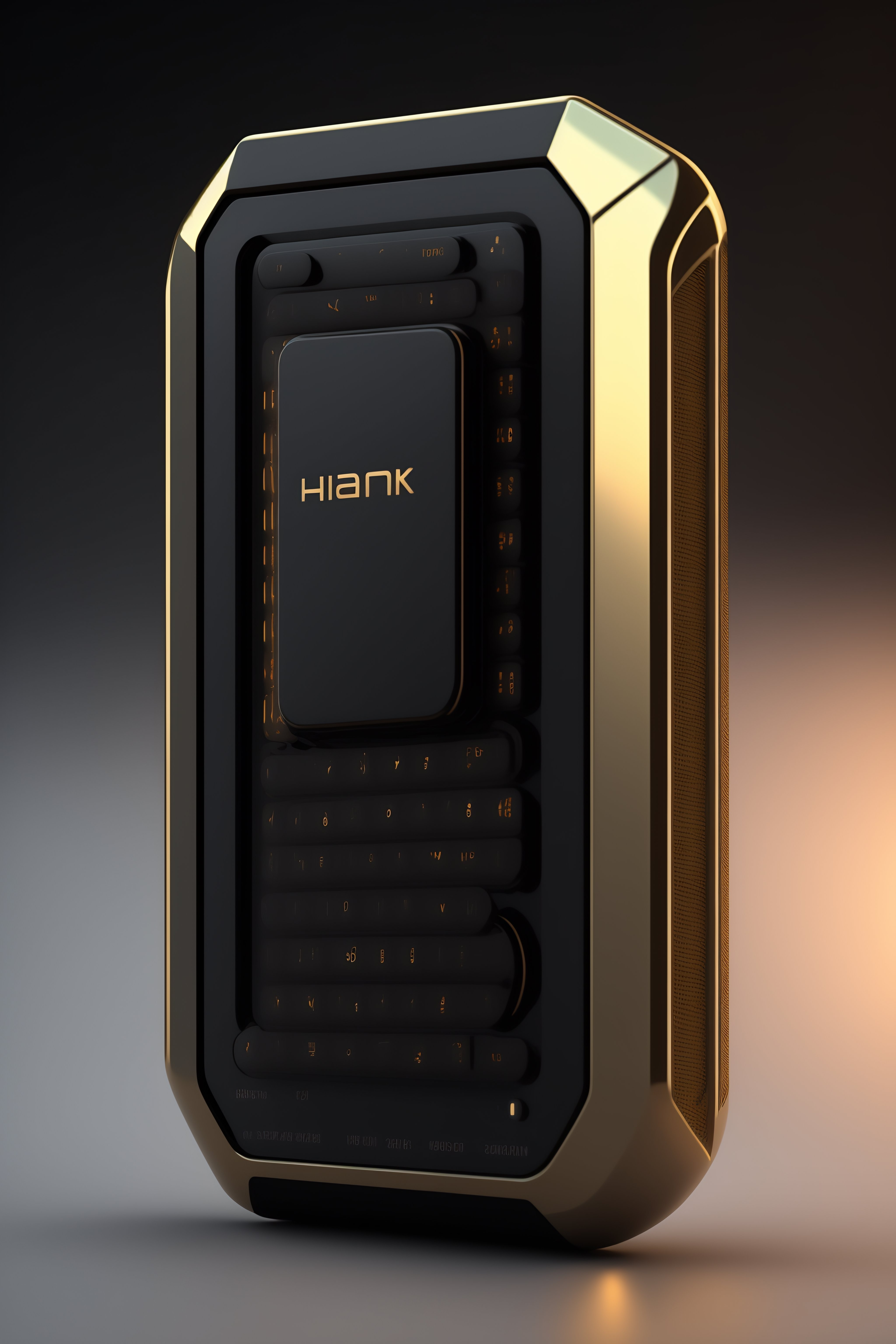 Lexica - Armoured Mobile phone, centred, night time, octane render ...