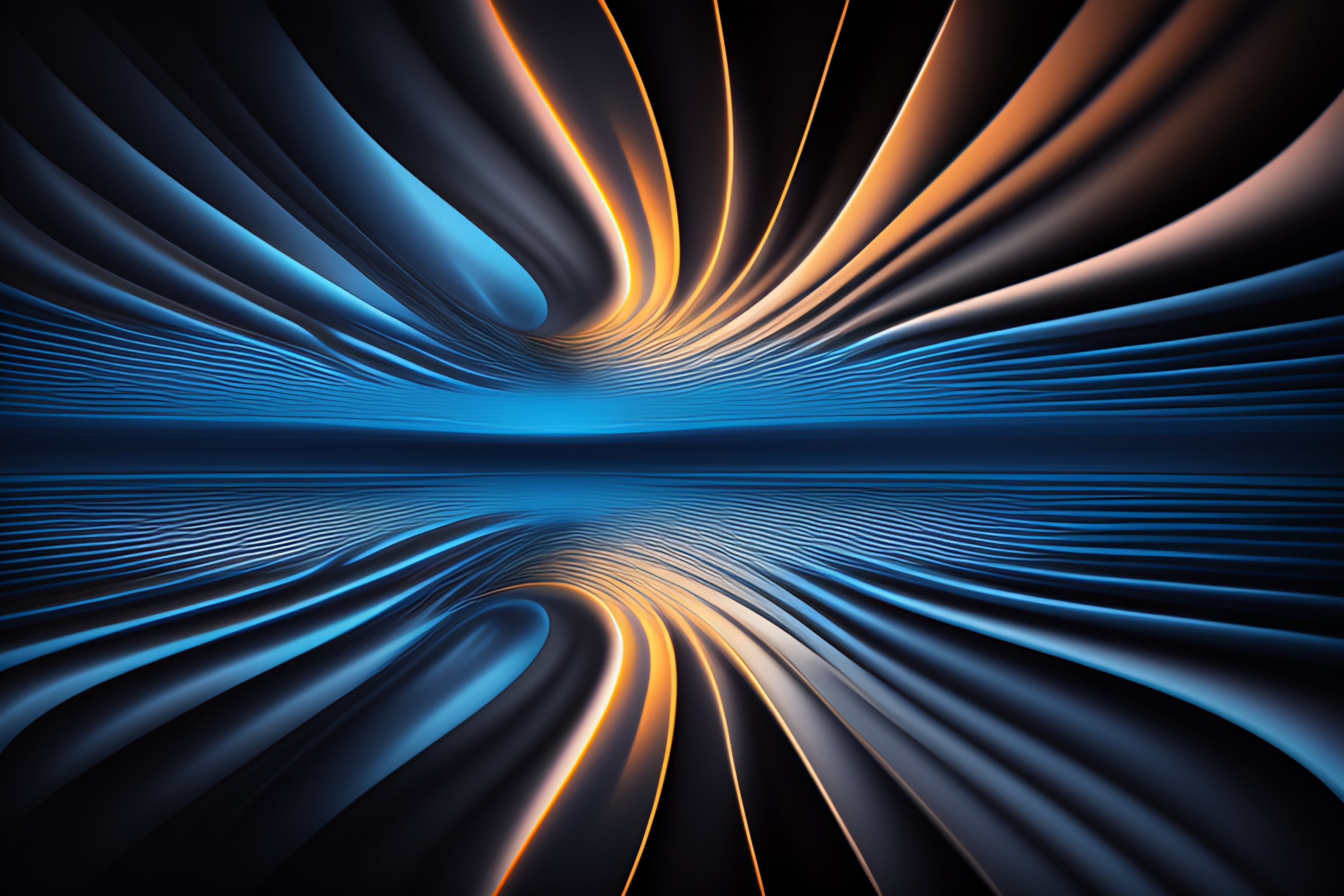 Lexica - 7d black Rugged Blue and Cream abstract optical illusion design