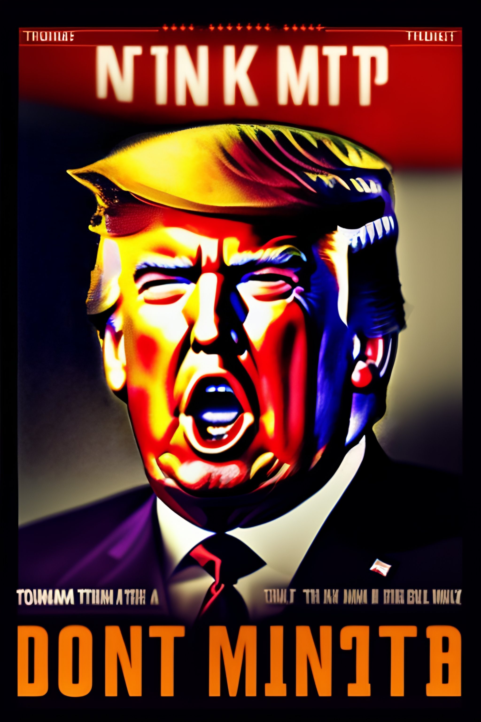 Lexica - Donald Trump as a Giant monster