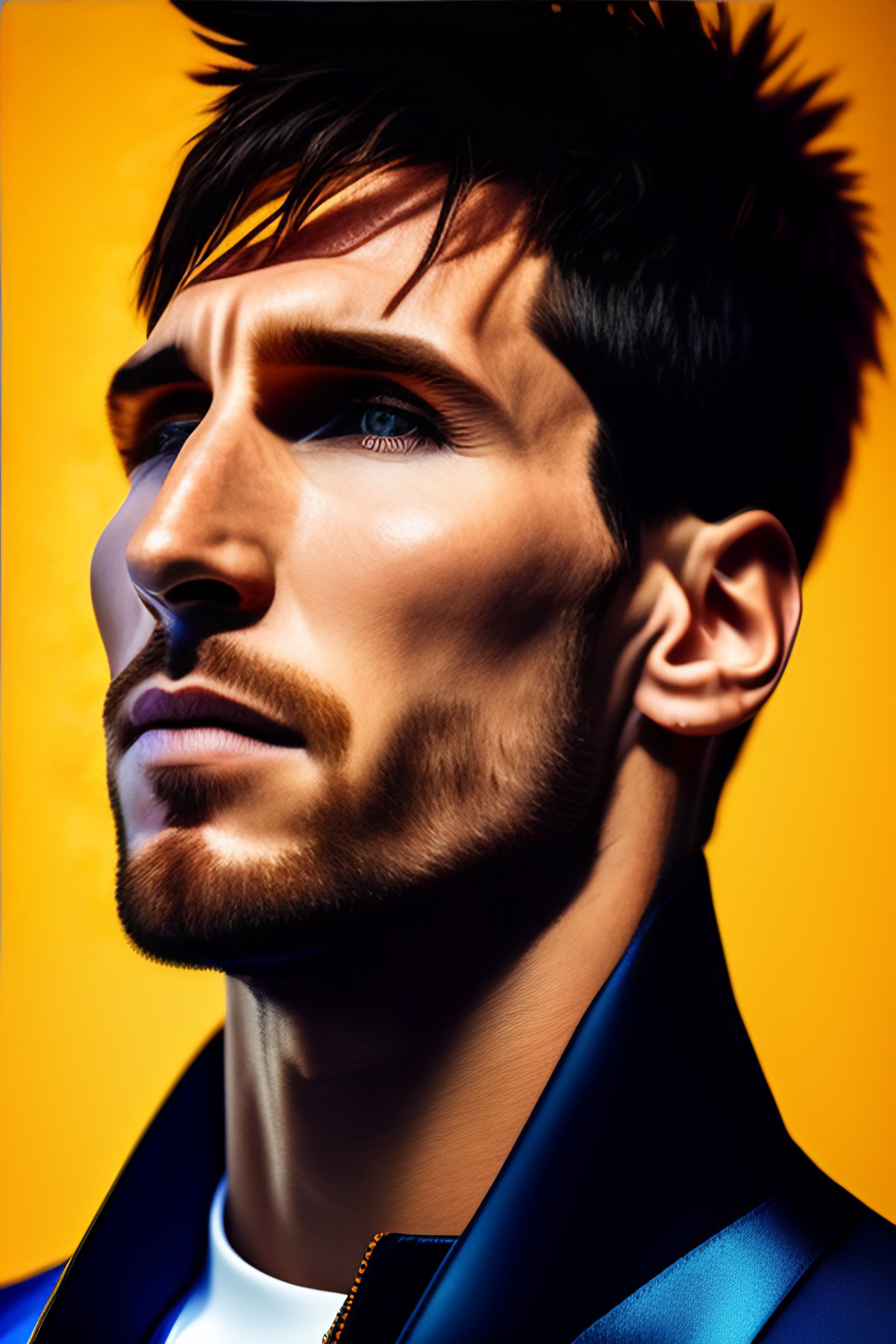 Lexica - A photo close-up of Lionel Messi, real scene, fashion ...