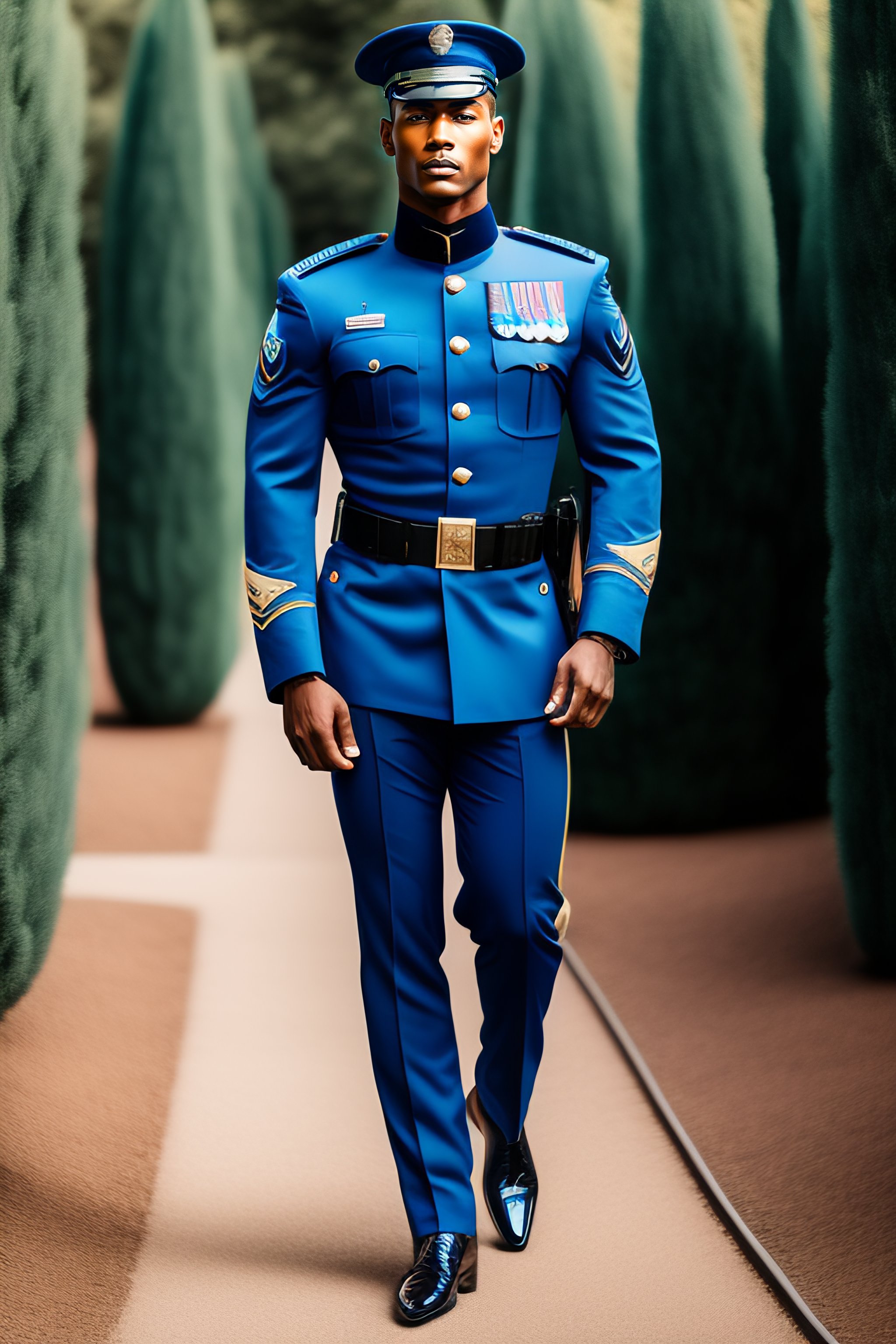 Lexica - Blue uniform