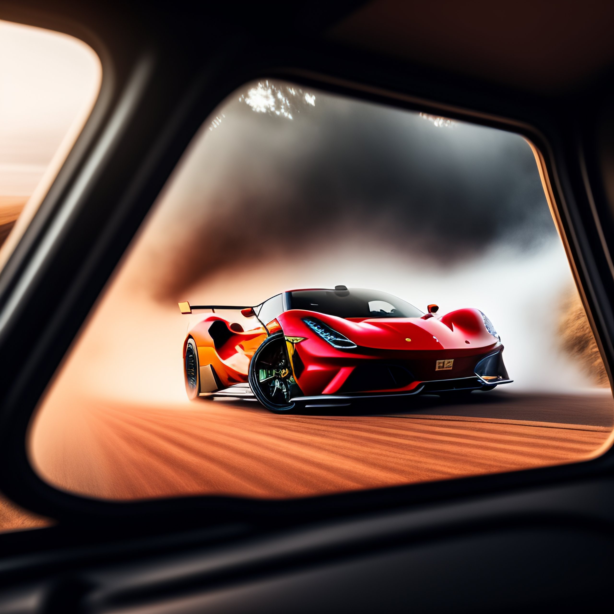 Lexica - A car going over seven thousand rmp, ford vs ferrari ...