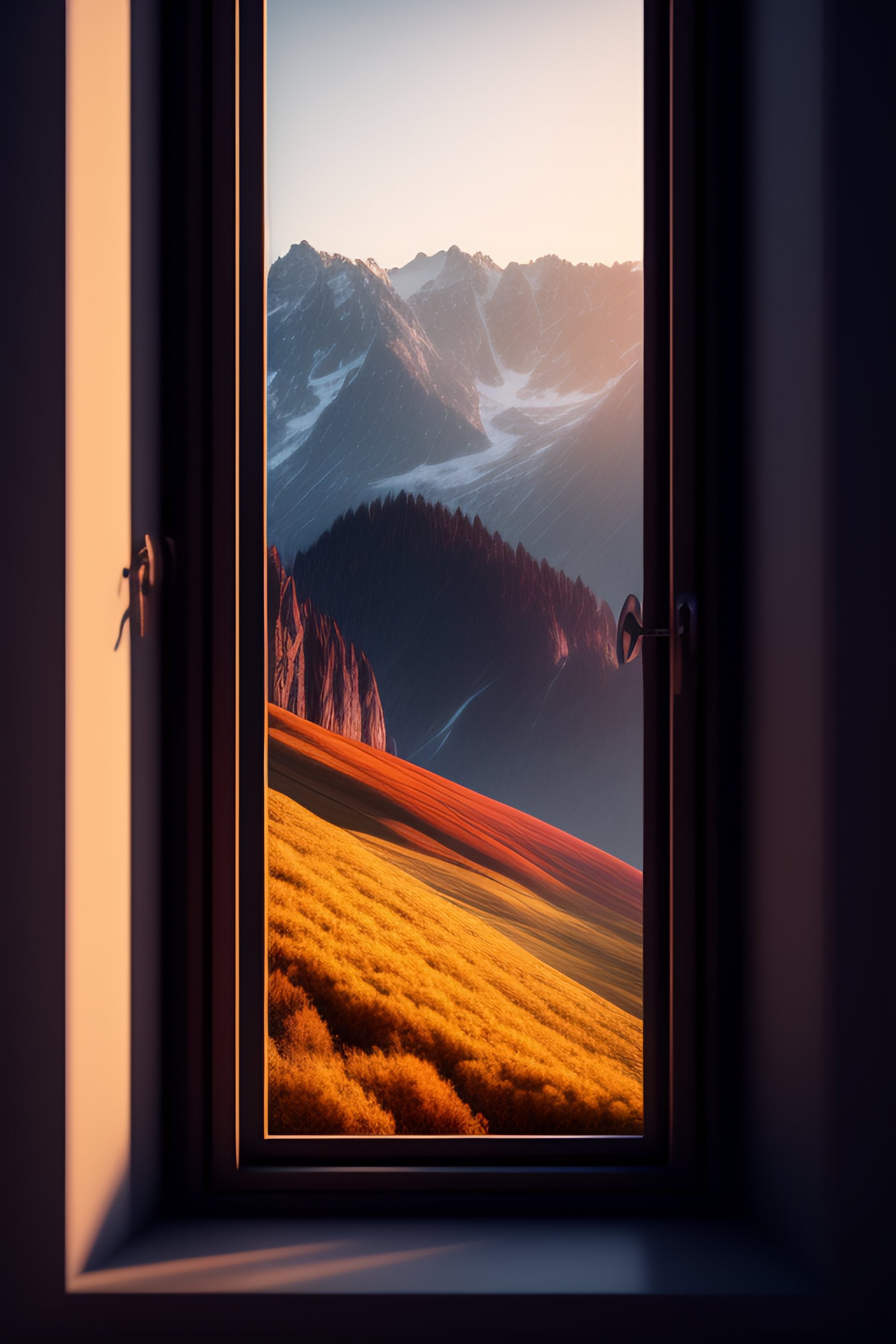 Lexica - Room window, relax, 8k