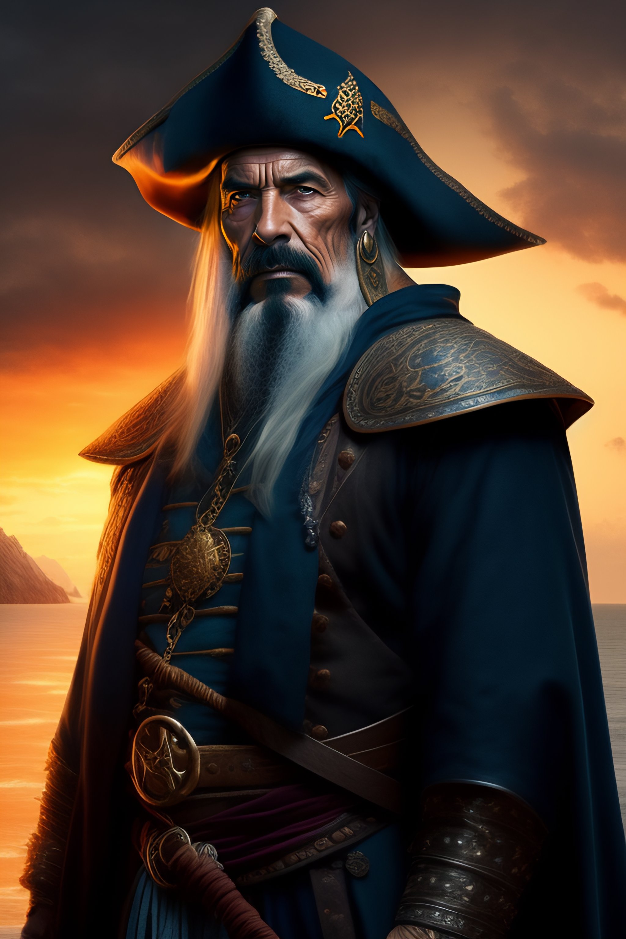 Lexica - Gandor the relentless. An ancient wizard pirate with dementia ...