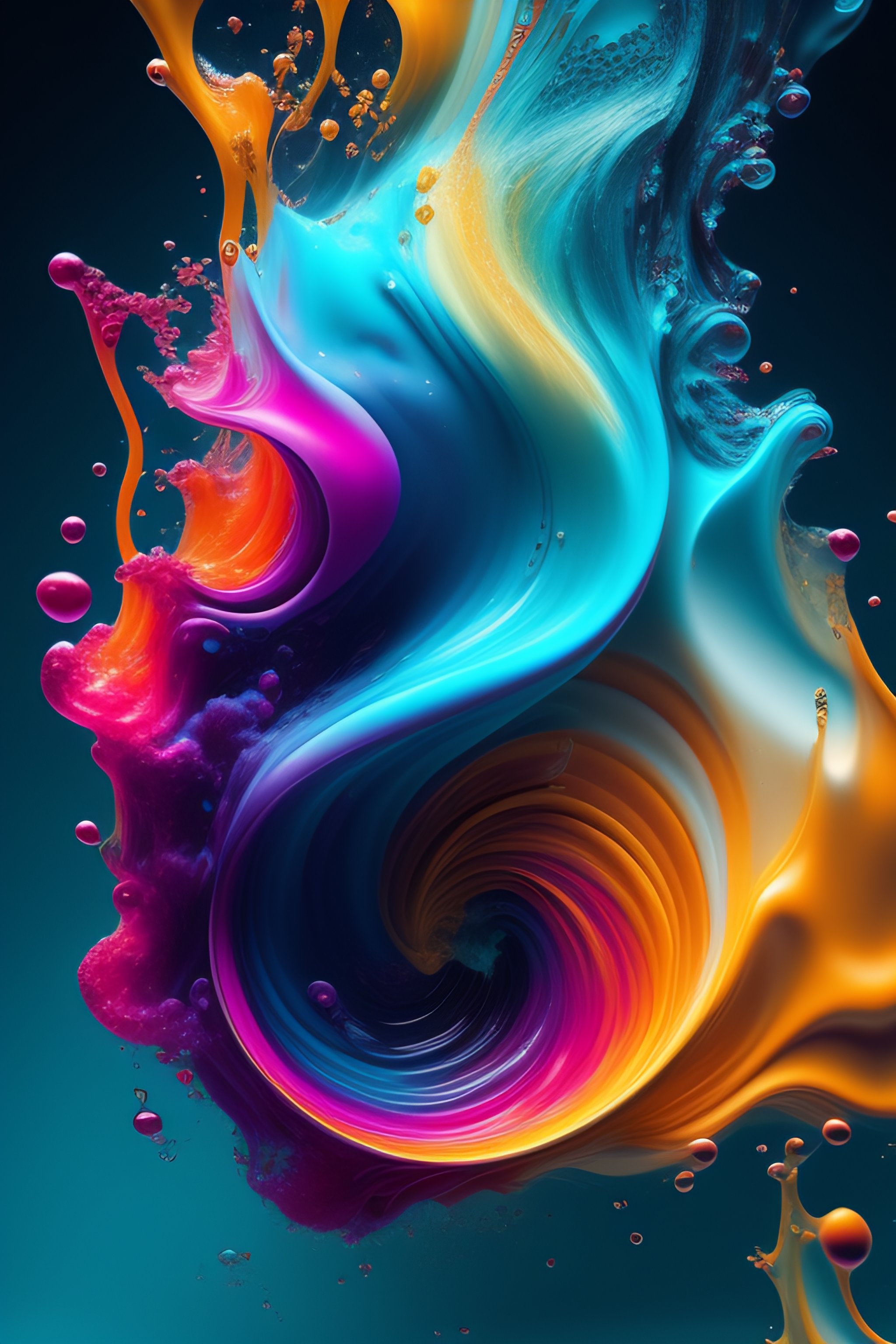 Lexica - Alberto seveso art, colourful, water ink, ink water, ink cloud ...