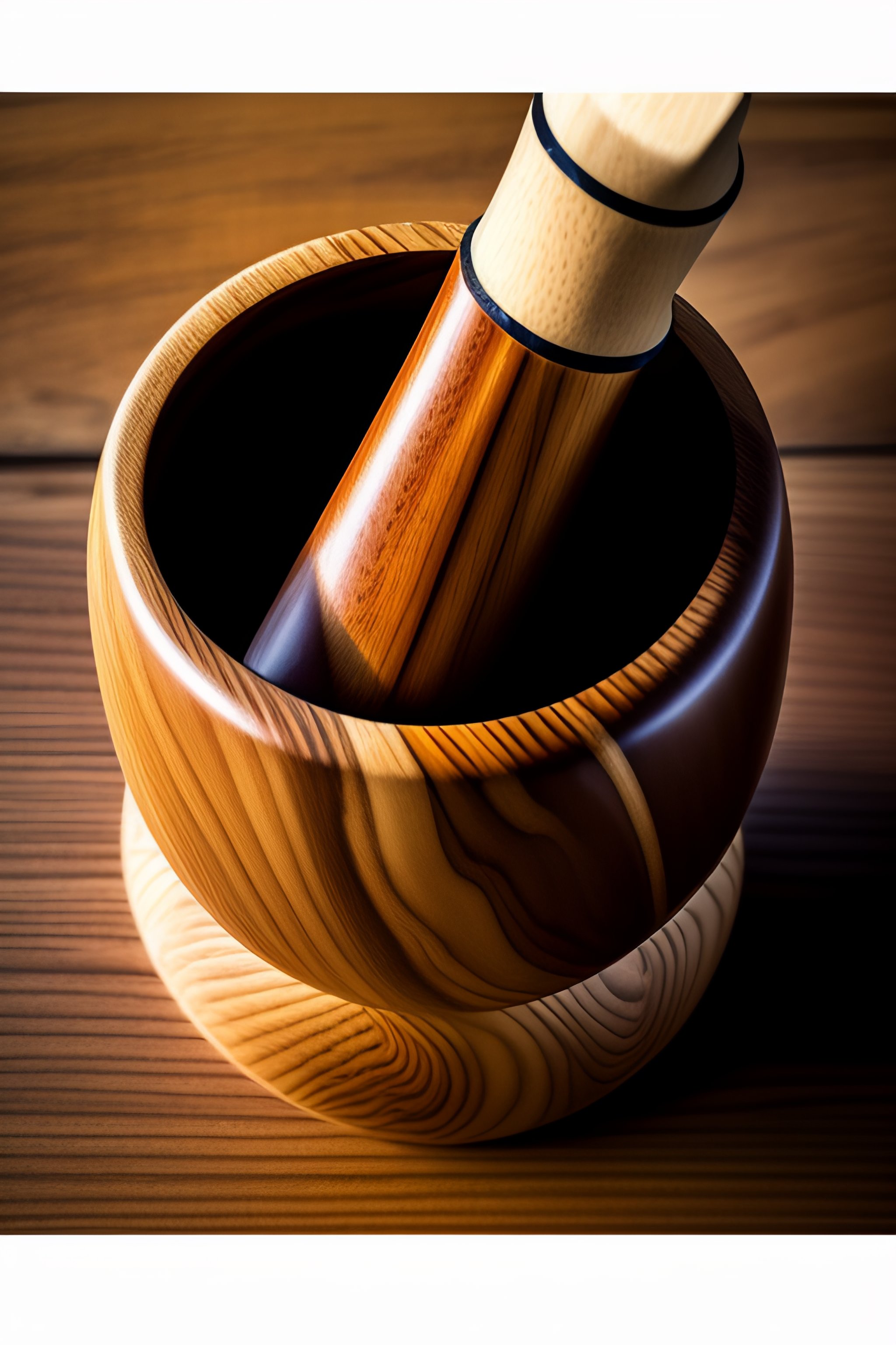Lexica - A detailed, realistic illustration of a pestle, with a focus ...