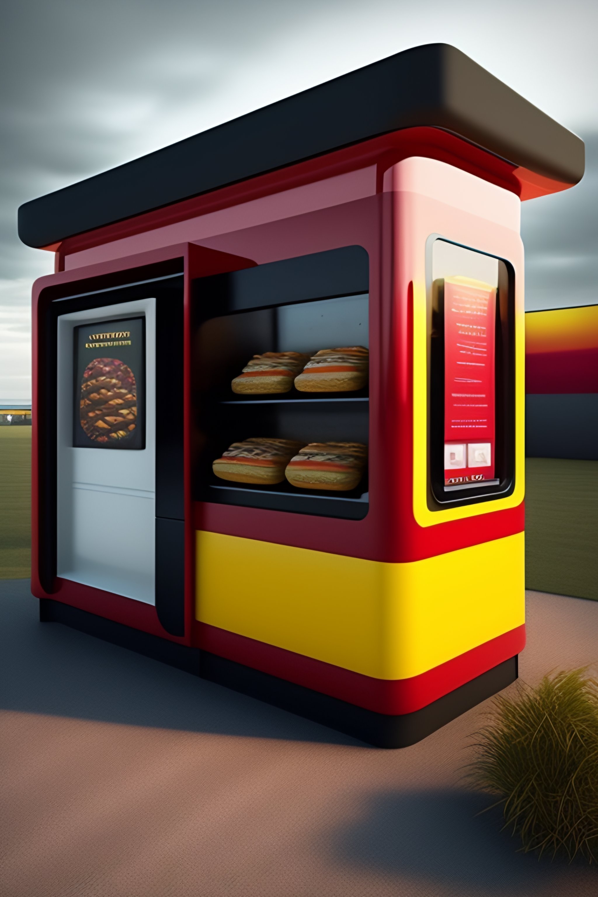 Mall Food Kiosk