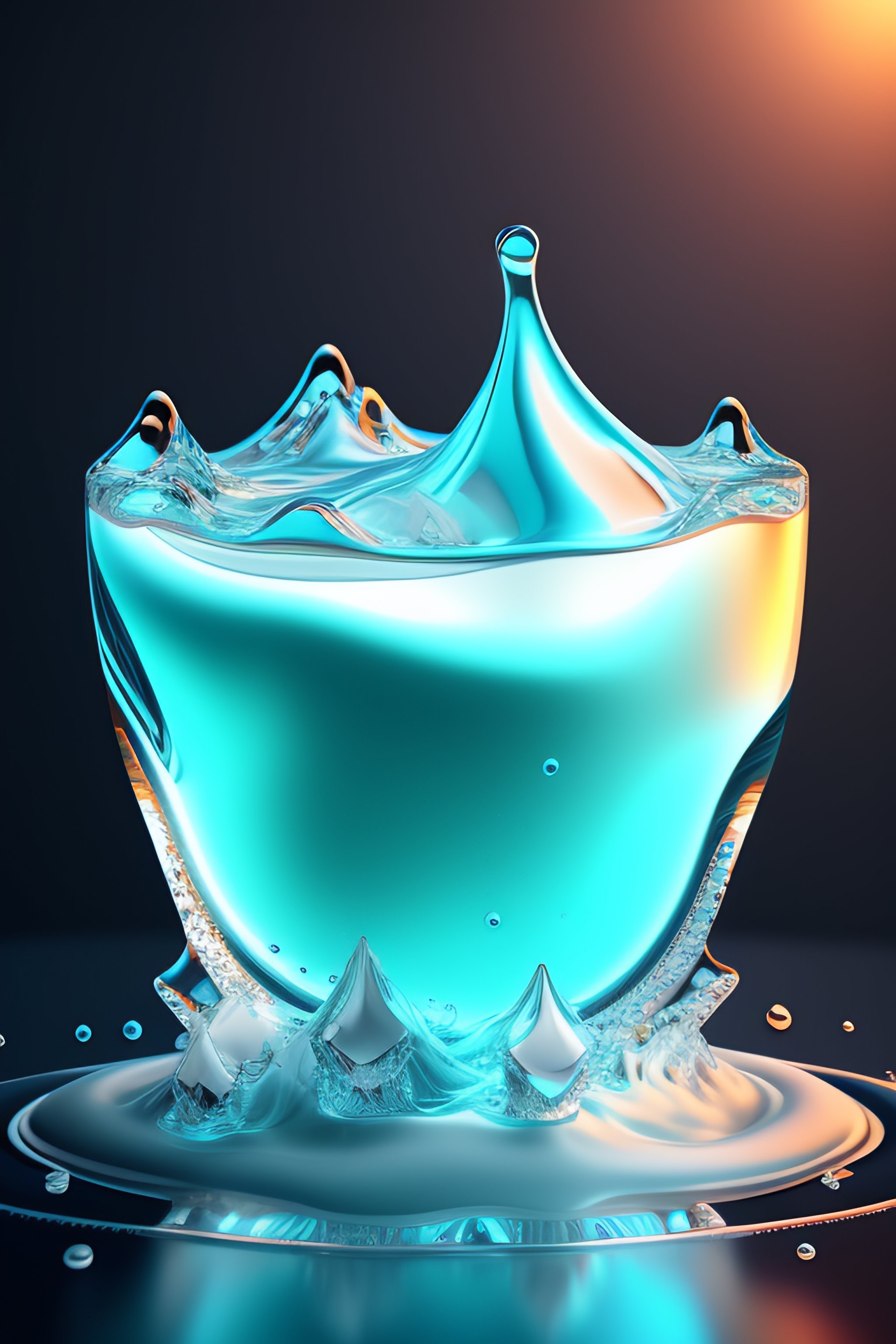 Lexica - Melting ice, hyper detailed, ultra-sharp, octane render, 8 k ...
