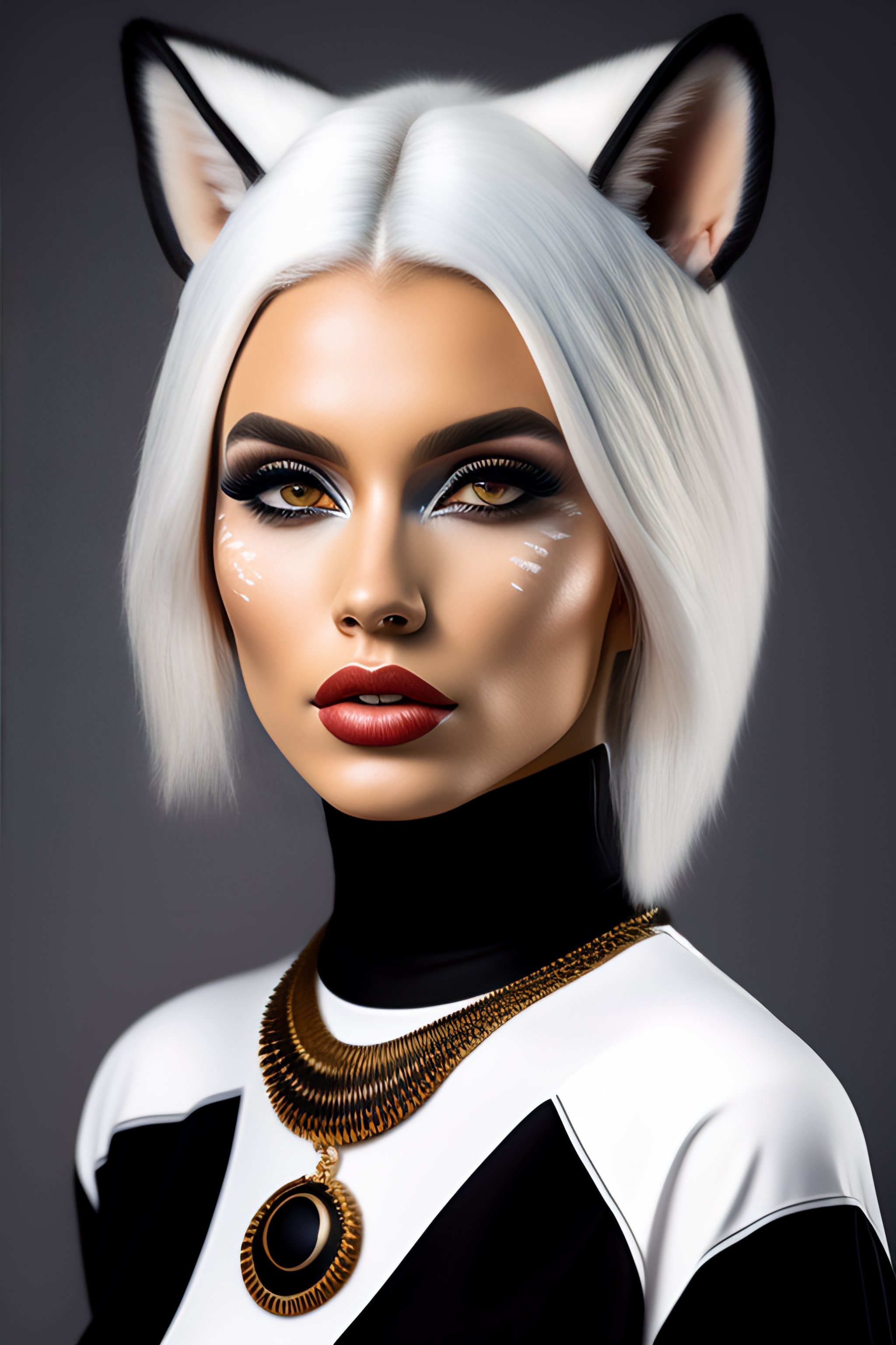 Lexica - Professional studio photo portrait of anthro anthropomorphic ...
