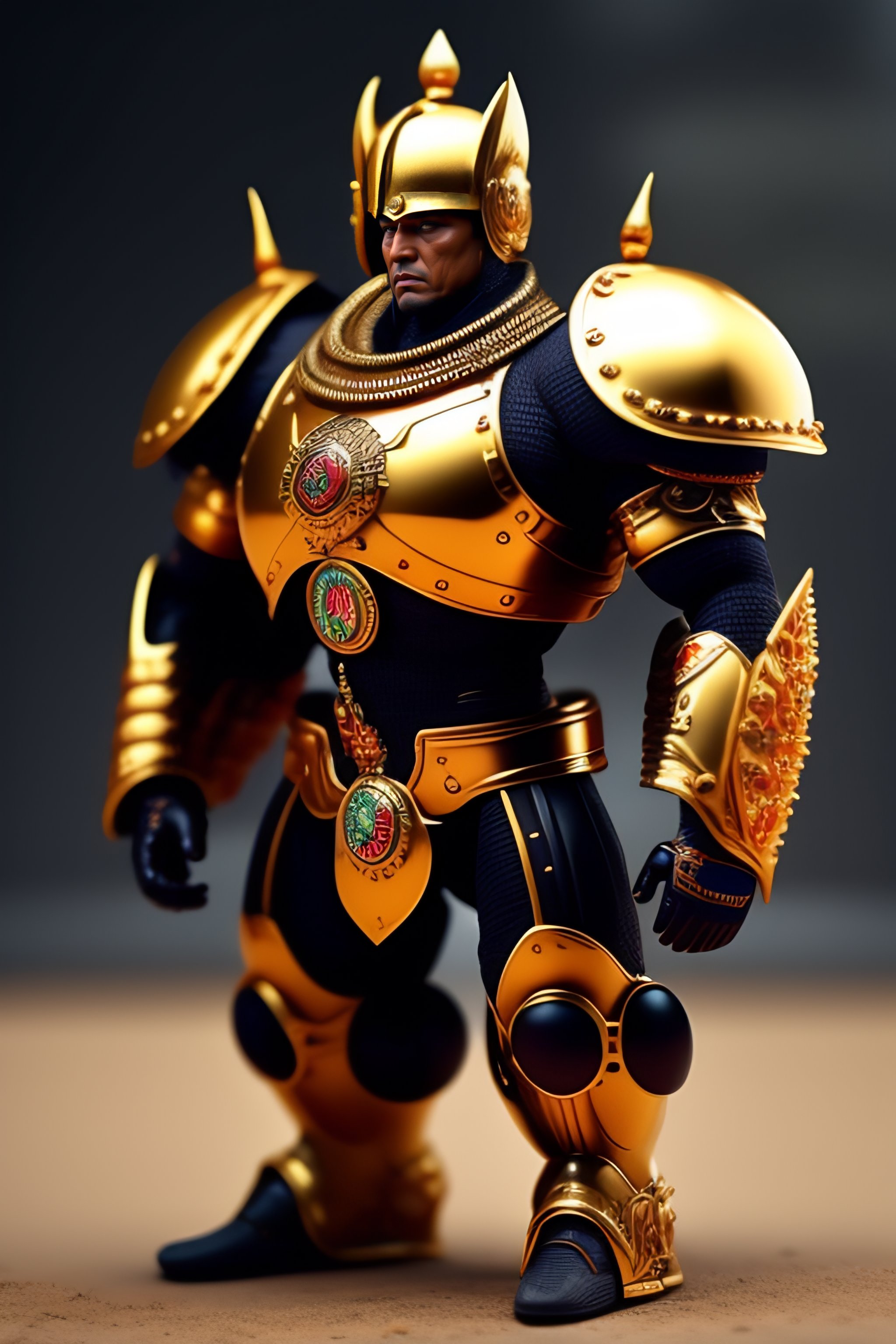 Lexica - An extremely complex and advanced cyborg Chapulin Colorado Armor