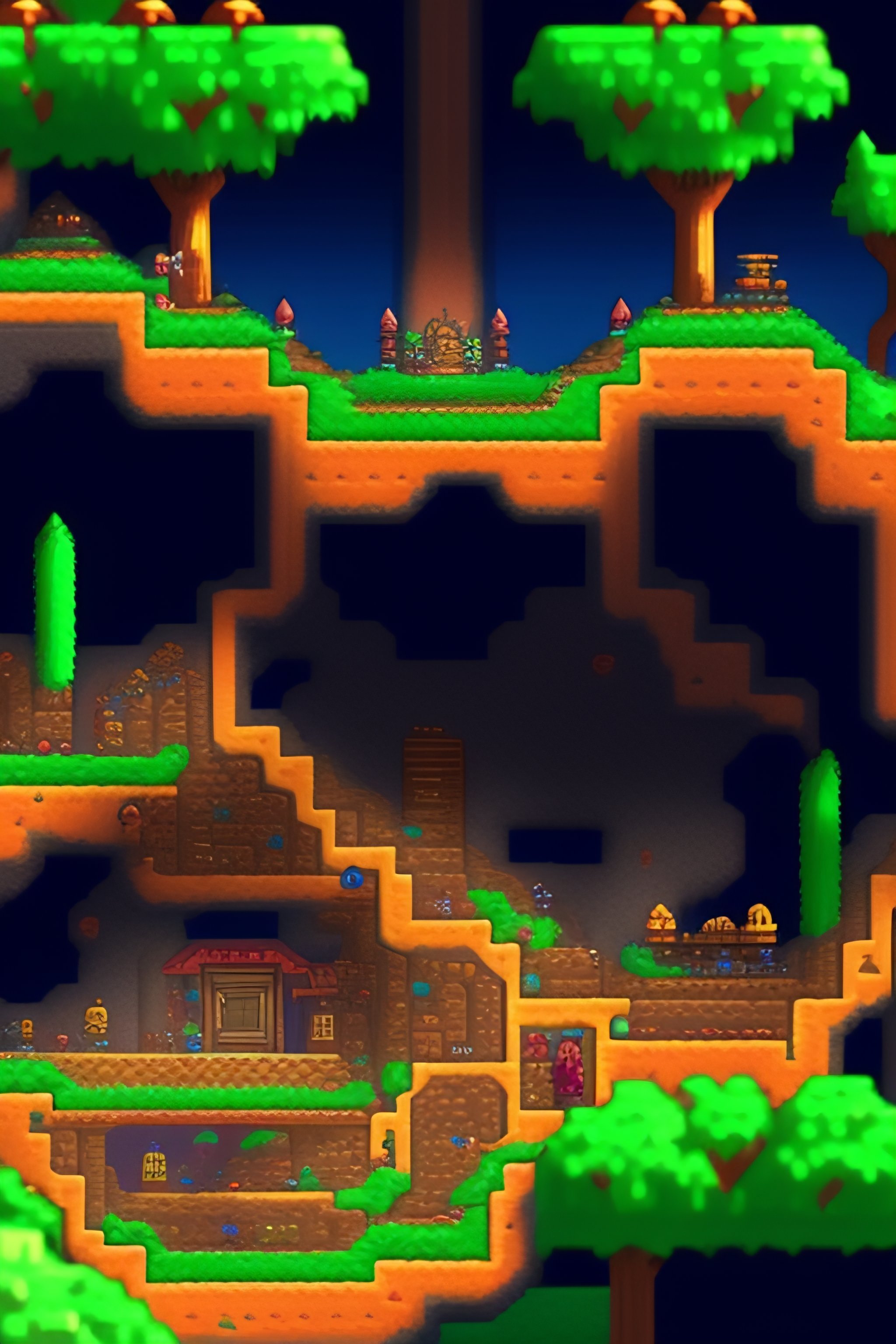 Lexica - Terraria avec fortnite et Doom slayer jeux