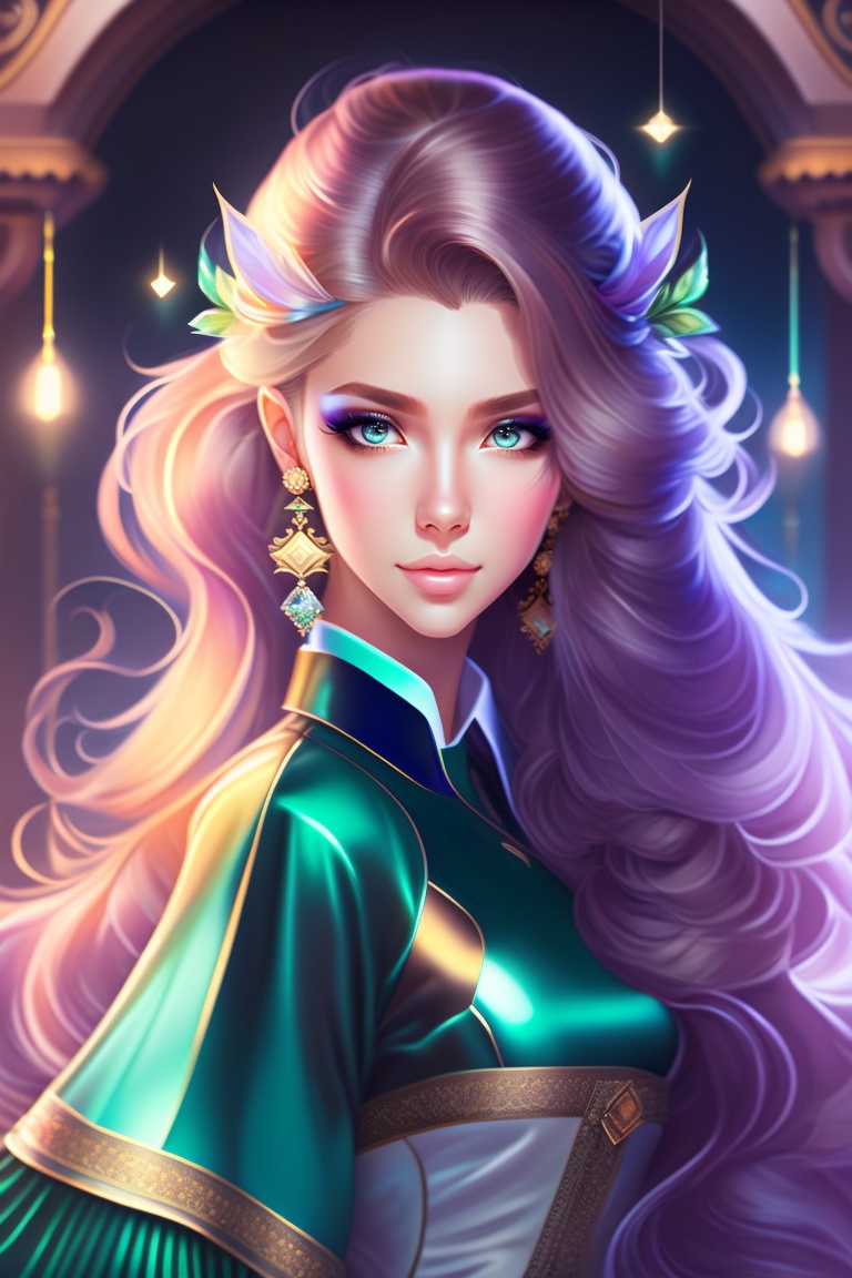 Lexica - Divinely beautiful girl in anime style, with irresistibly ...