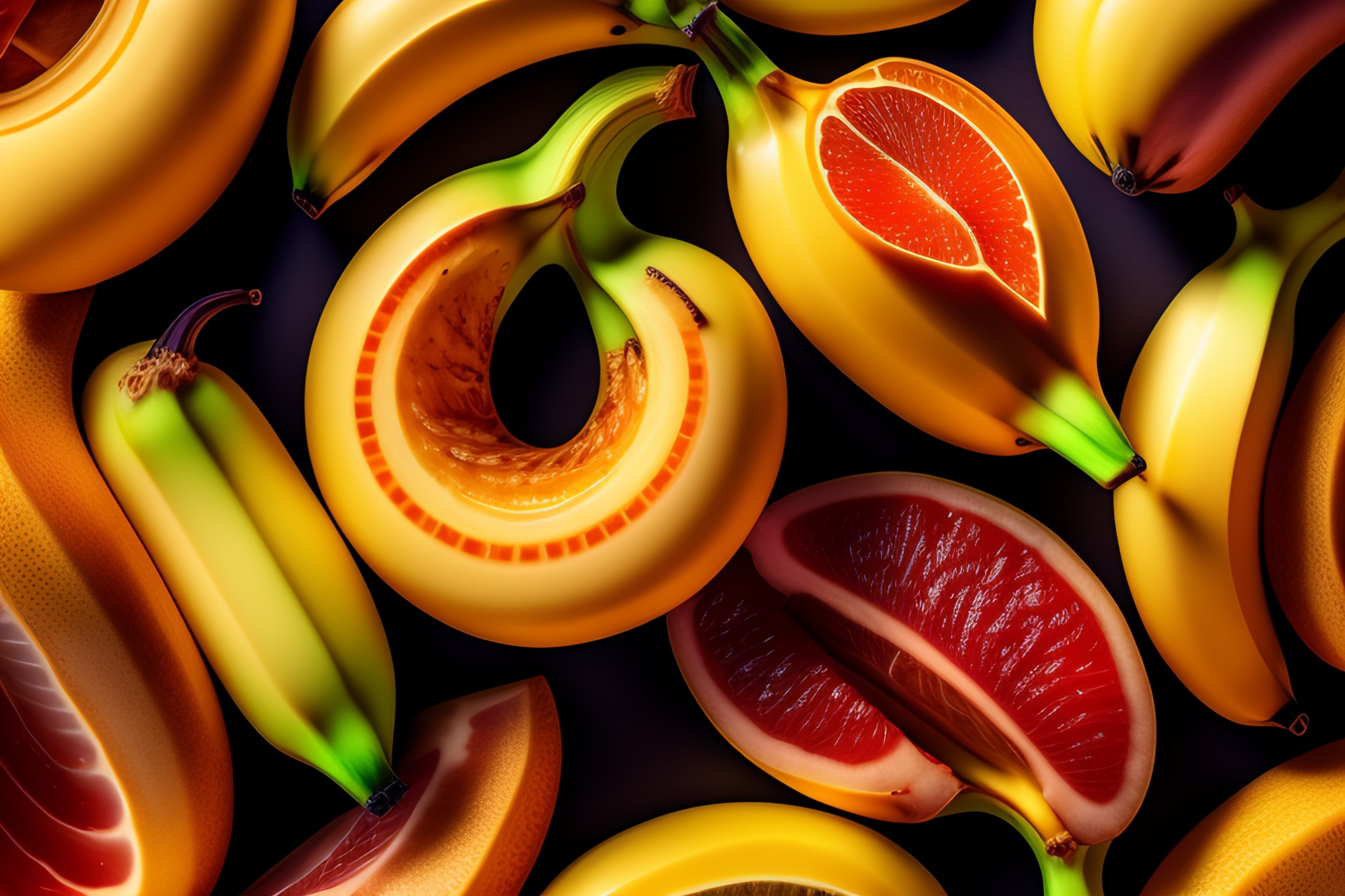 Lexica - Amazing pattern, delicious and juicy, bananas, food ...