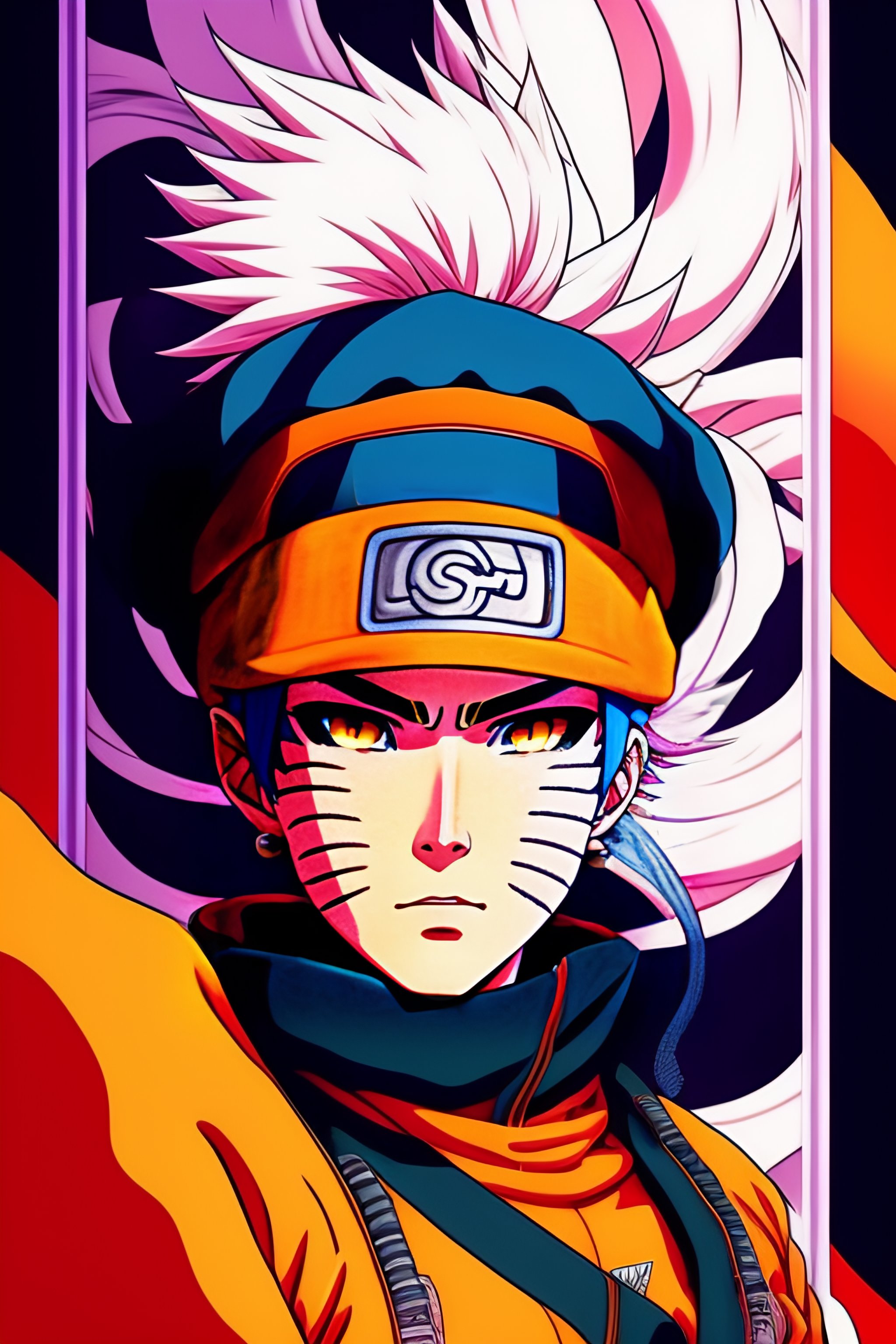 Lexica - Naruto in the style of 90's vintage anime, surrealism, akira ...