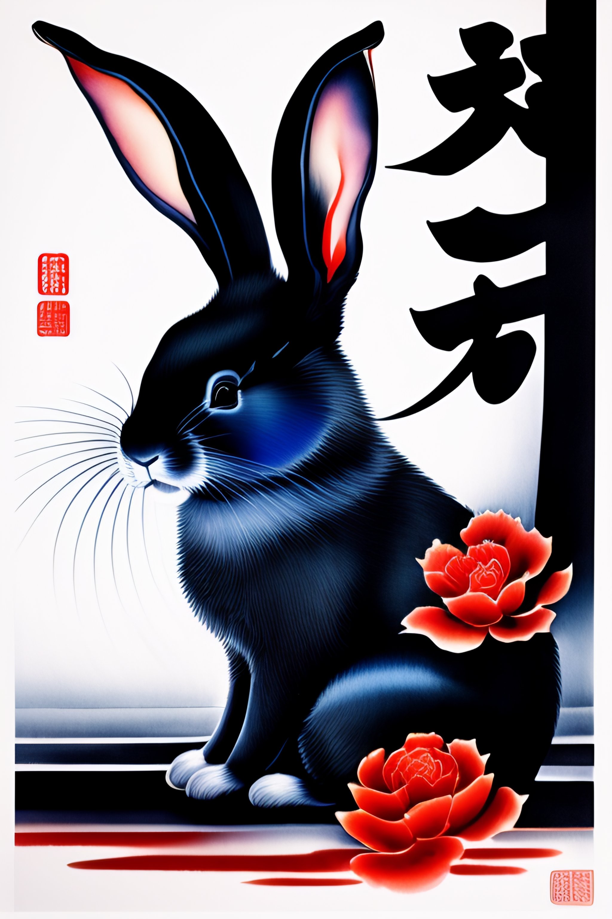 Lexica - Traditional Chinese ink painting for Chinese New Year wowed ...