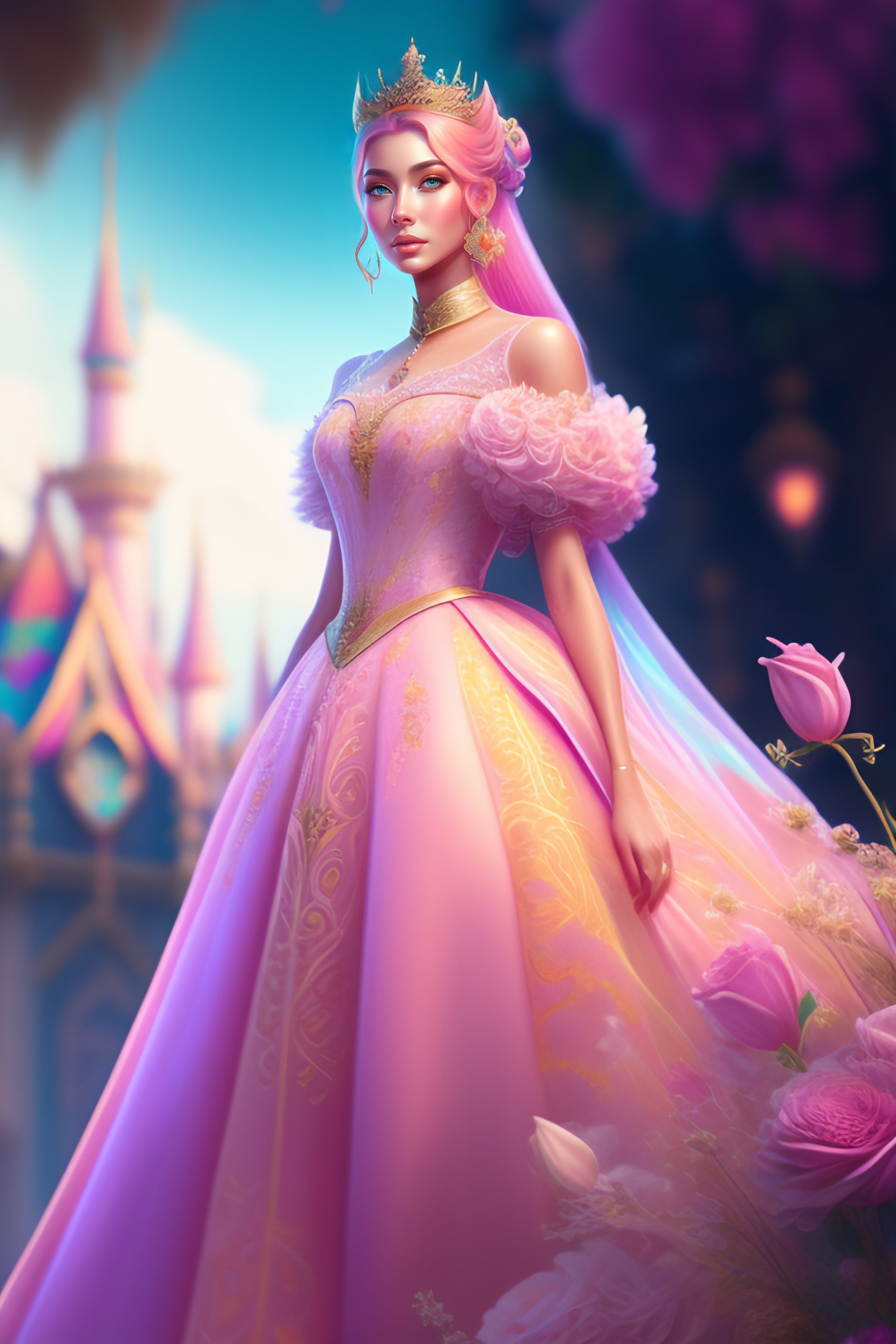 Lexica - Detailed full body concept art illustration colorful pastel ...