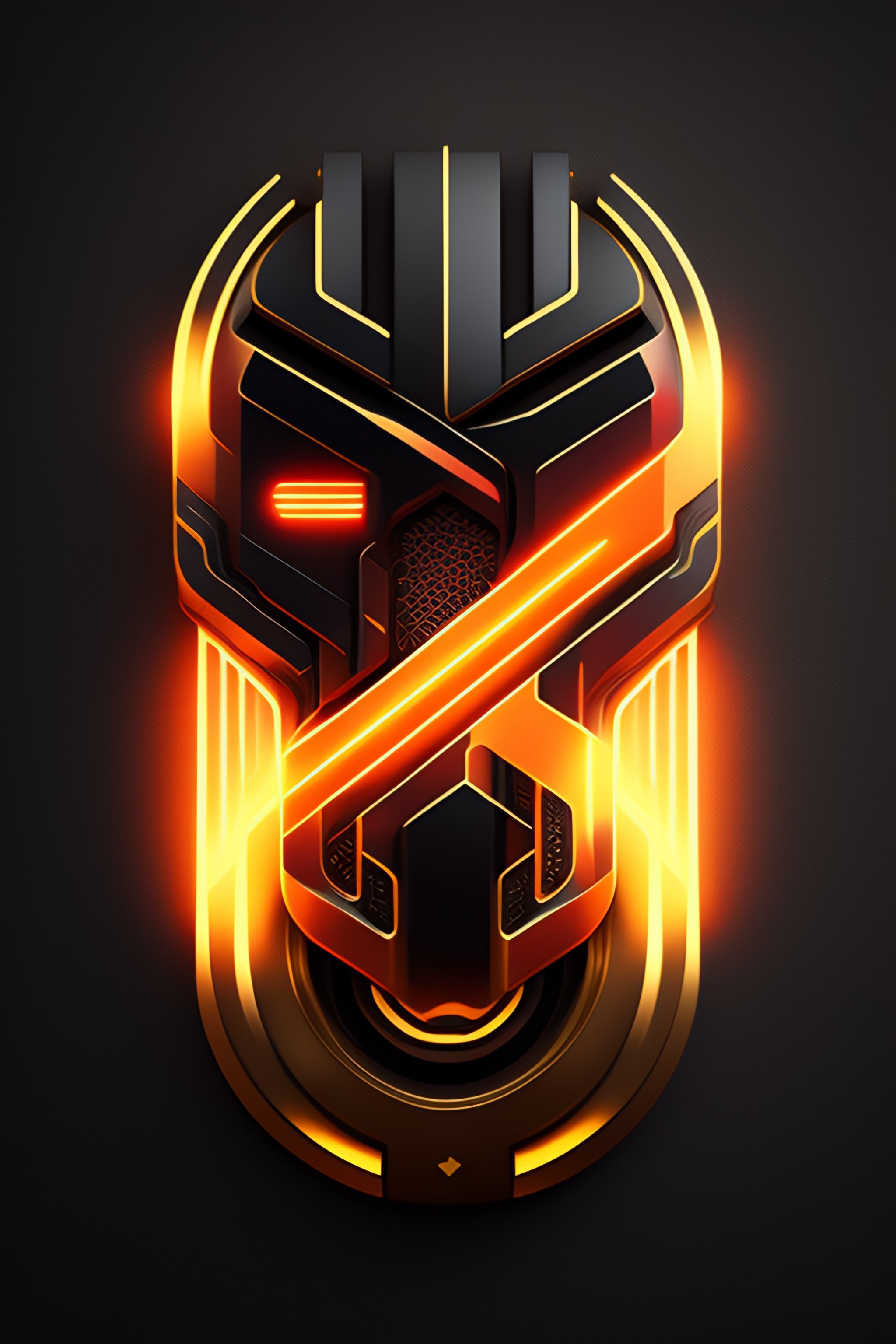 Lexica - Logo design with the text "SABBBATH" , cyber punk style ...