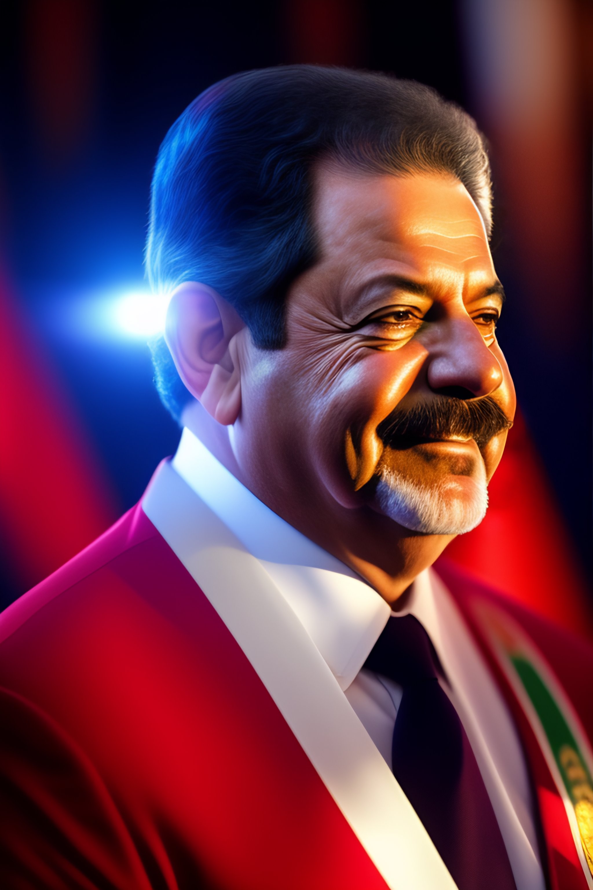 Lexica - Luiz Inácio Lula da Silva receiving the presidential sash ...