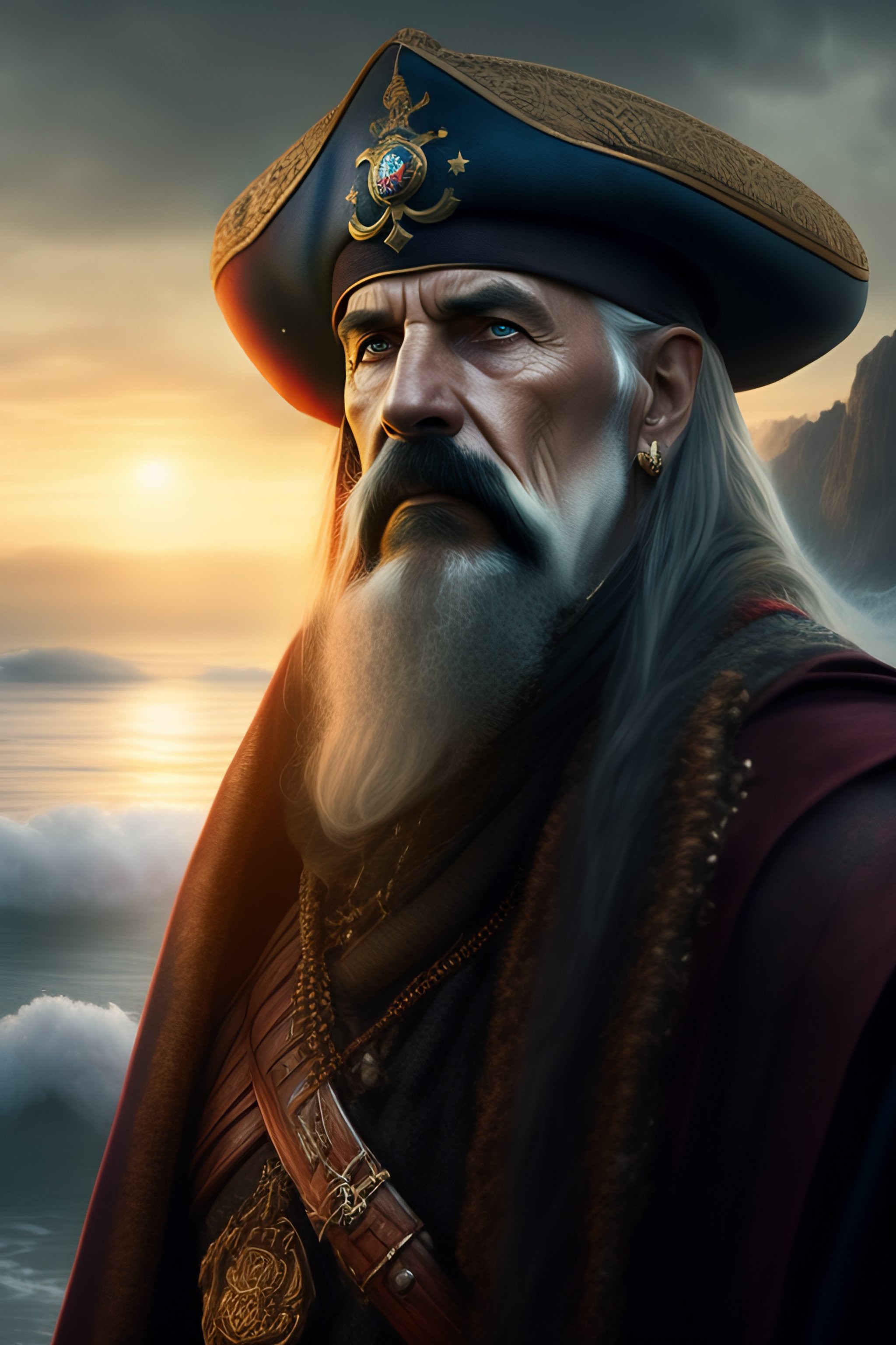 Lexica - Gandor the relentless. An ancient wizard pirate with dementia ...