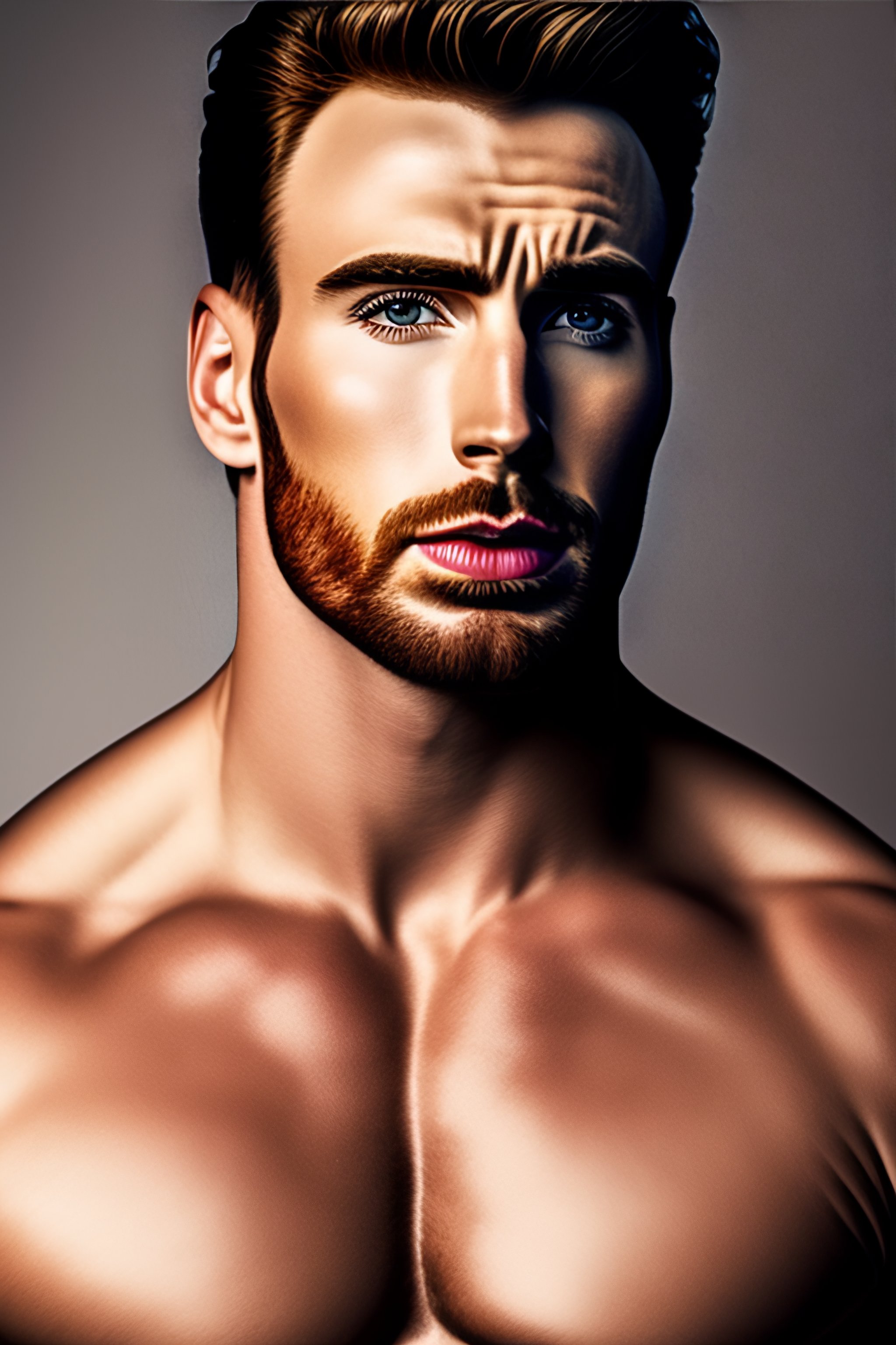 Lexica - Chris evans professional photoshoot mesh