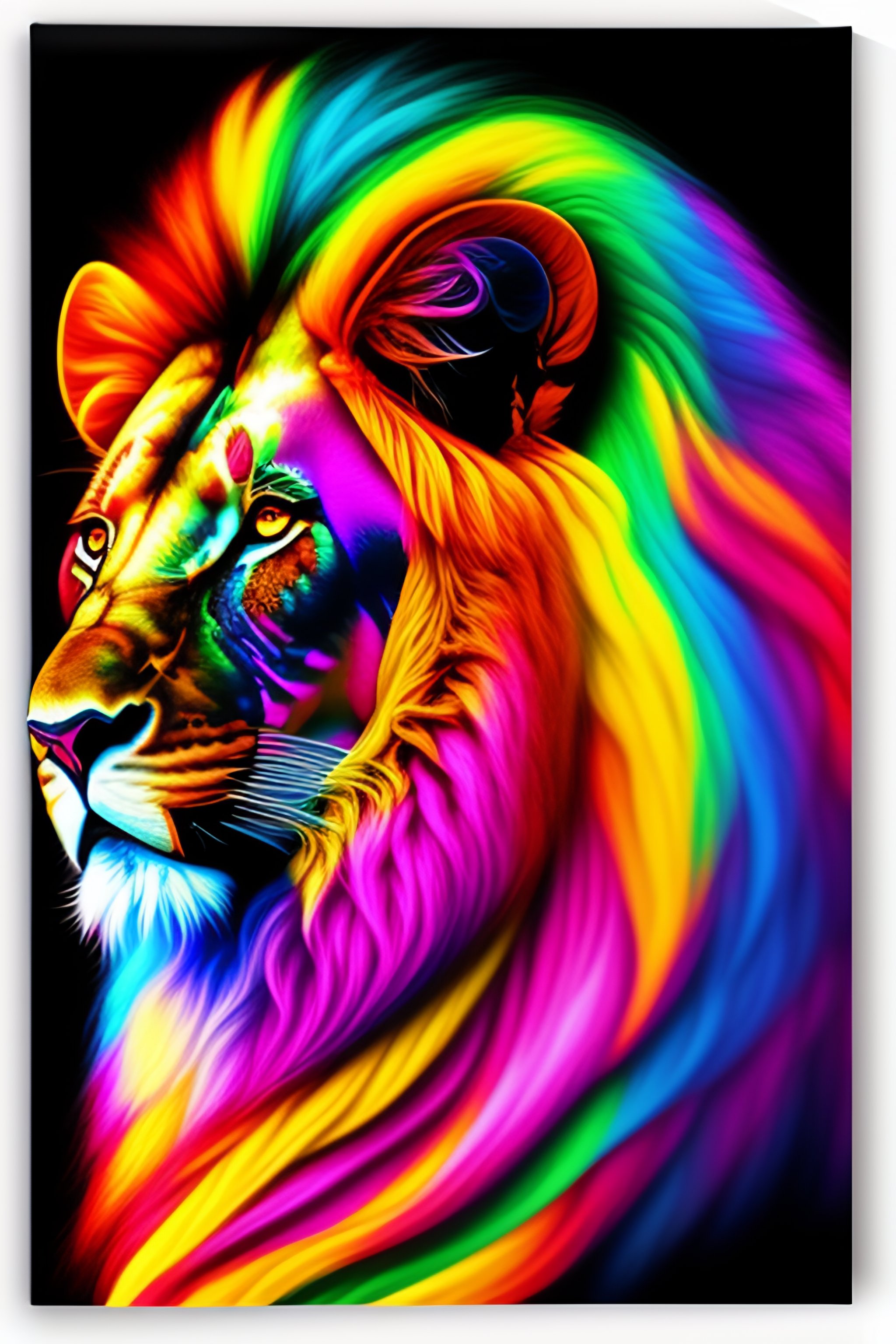 Lexica - Poly colors lion japan