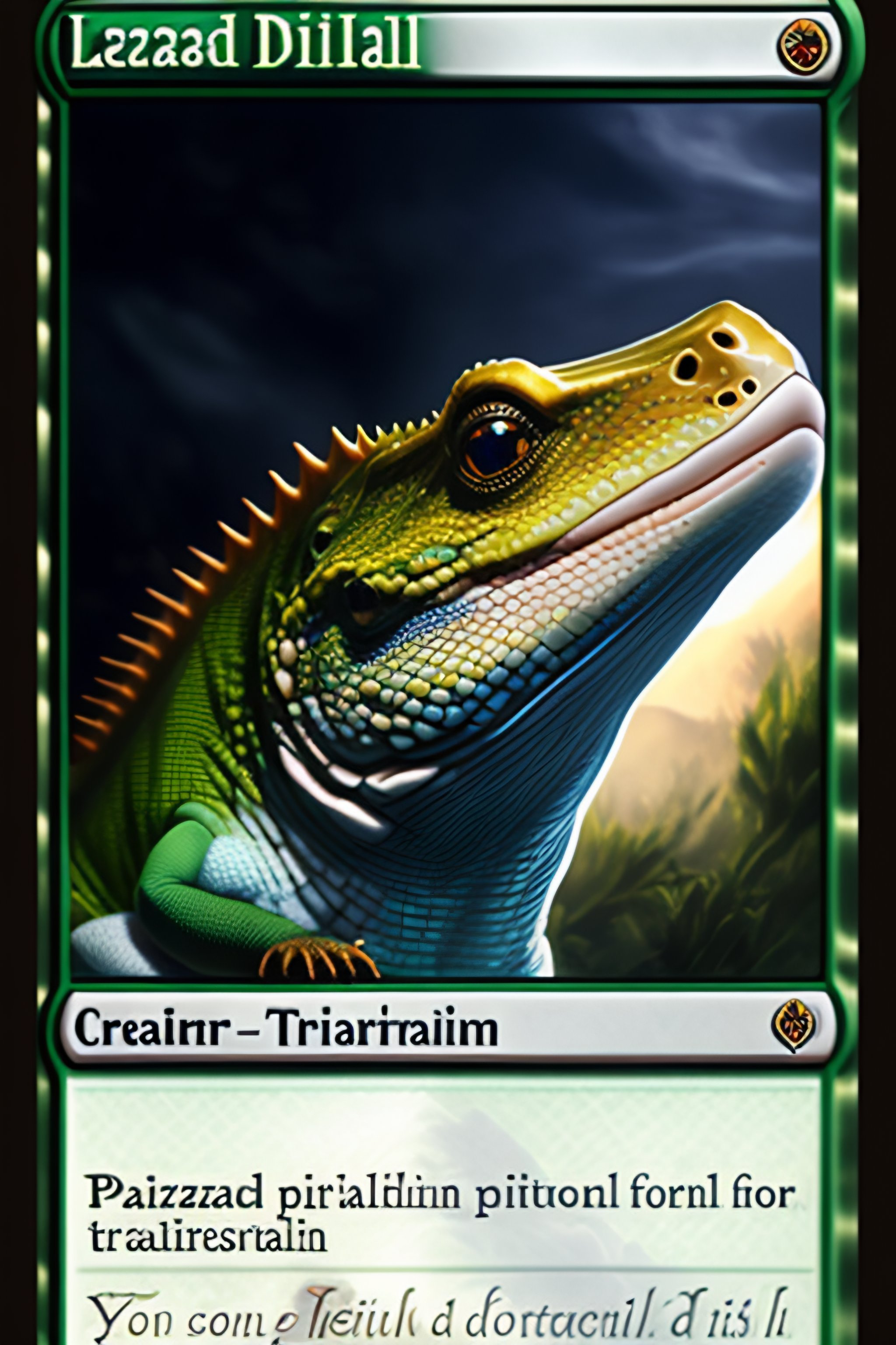 Lexica - Lizard folk Trident paladine