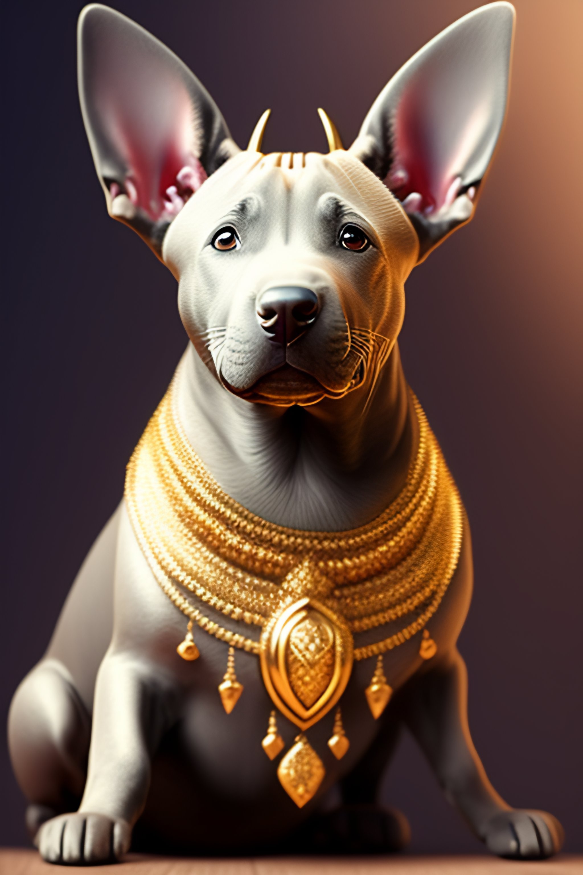 Lexica - Cute and adorable cartoon grey thai ridgeback baby as a ...