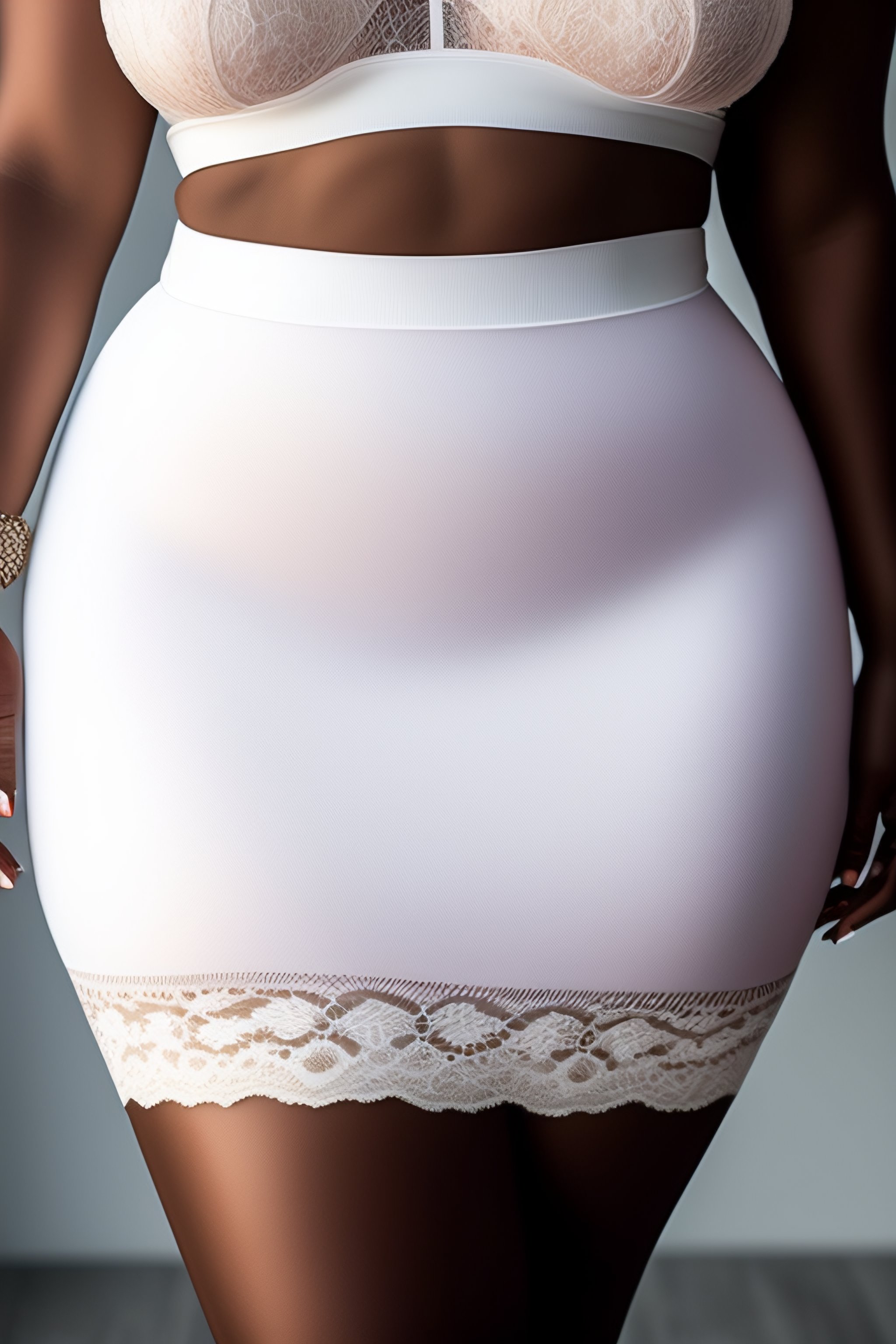 Lexica - Plus size 10 girl age old mini skirt cellulite white skin japan
